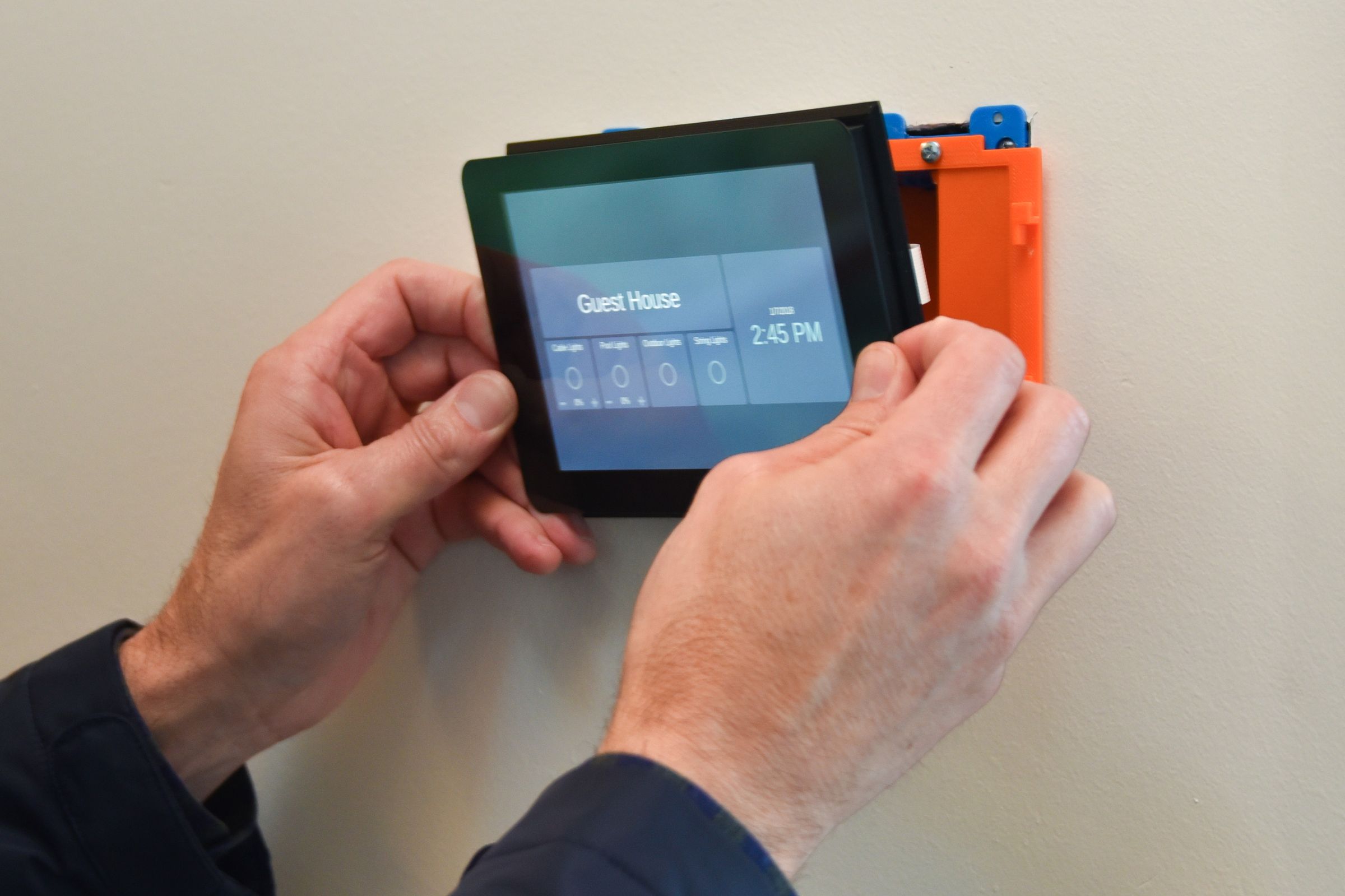 Flush Wall-Mounted Raspberry Pi Touchscreen : 8 Steps (with Pictures ...