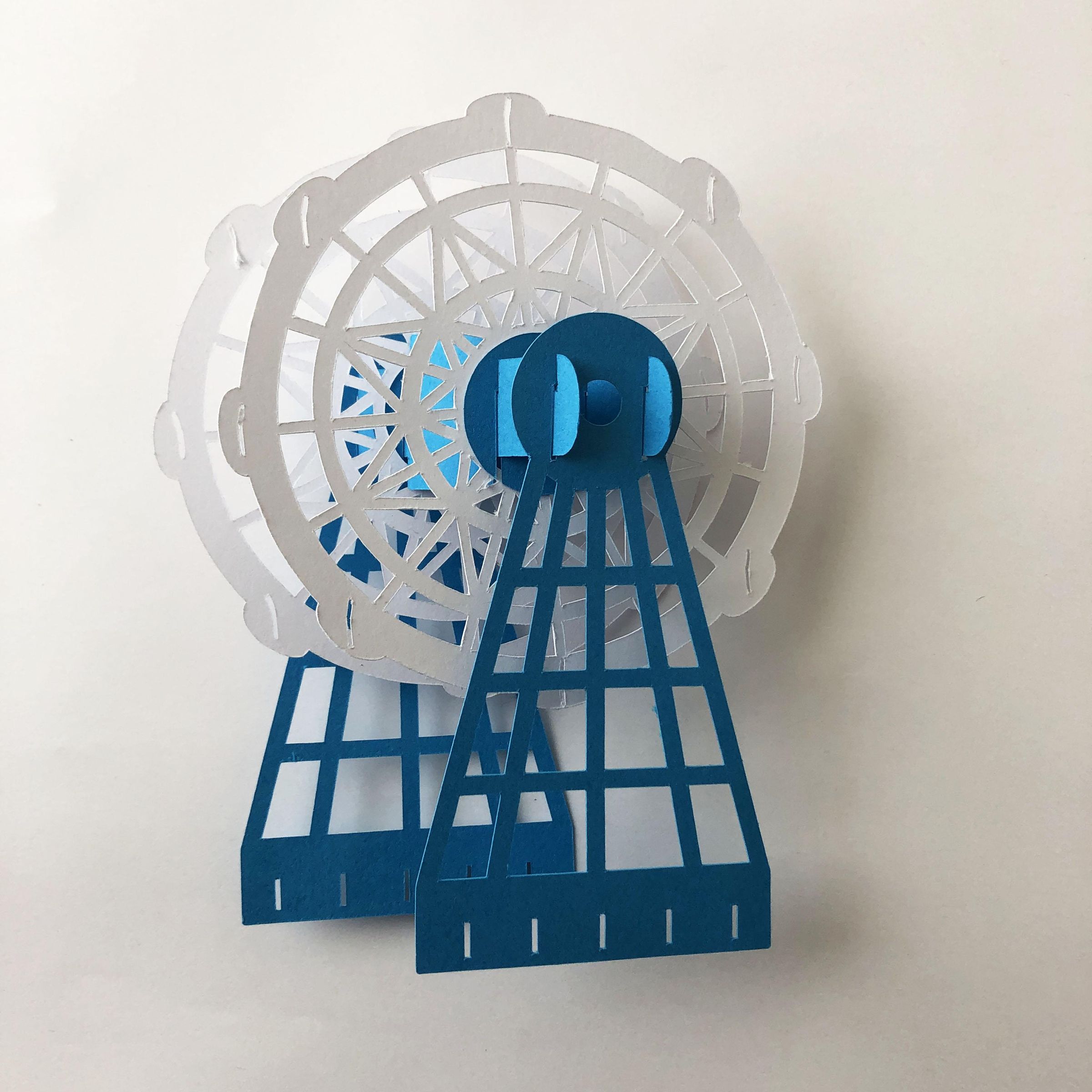 Rotatable Ferris Wheel Pop-Up Card : 9 Steps (with Pictures ...