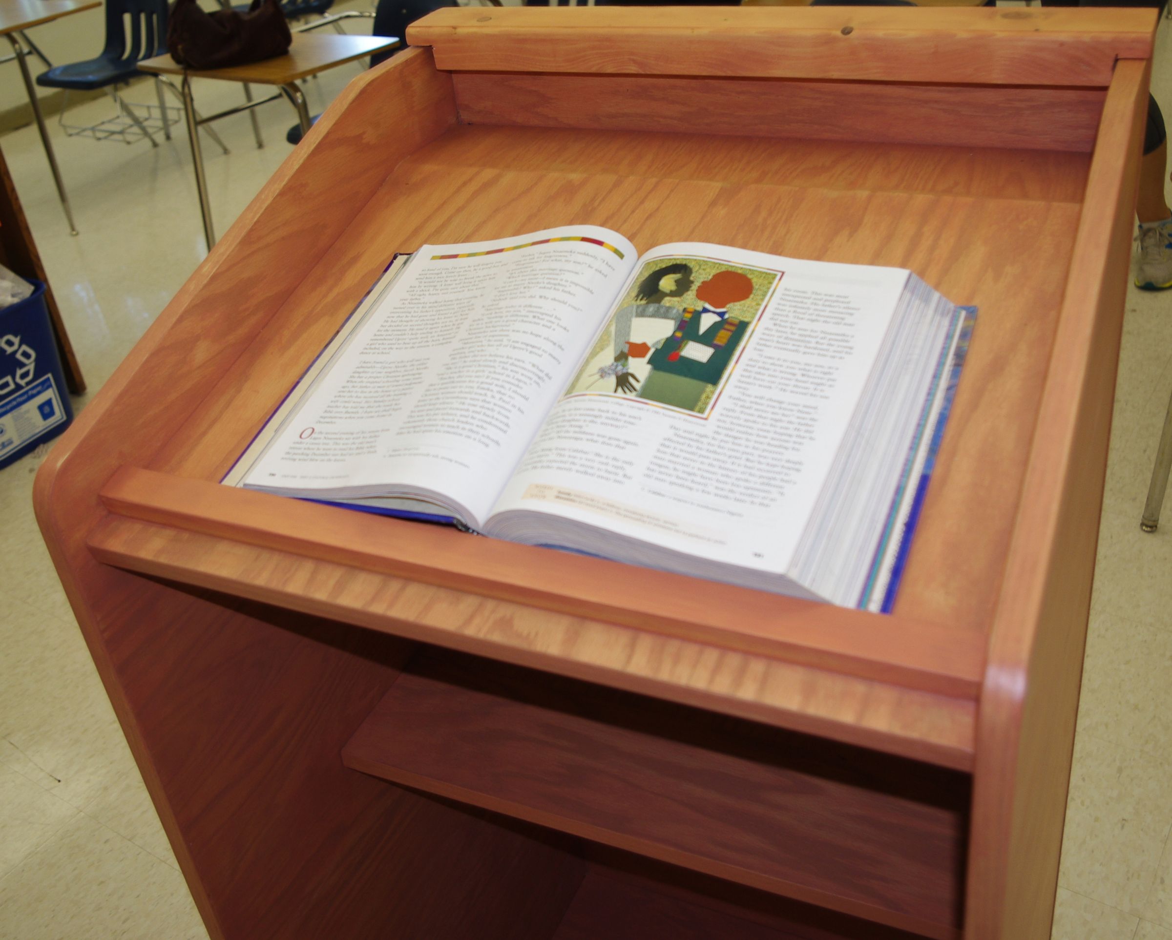 Homemade Wood Lectern Podium : 7 Steps (with Pictures) - Instructables