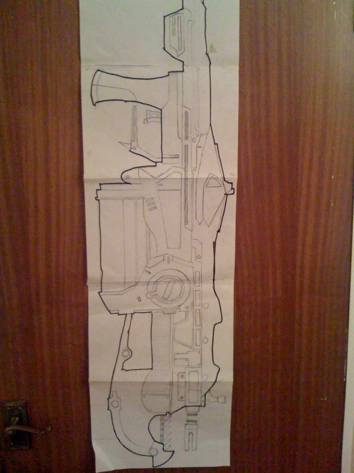Halloween Cardboard Costumes and Weapons Gears of War Style : 10 Steps ...