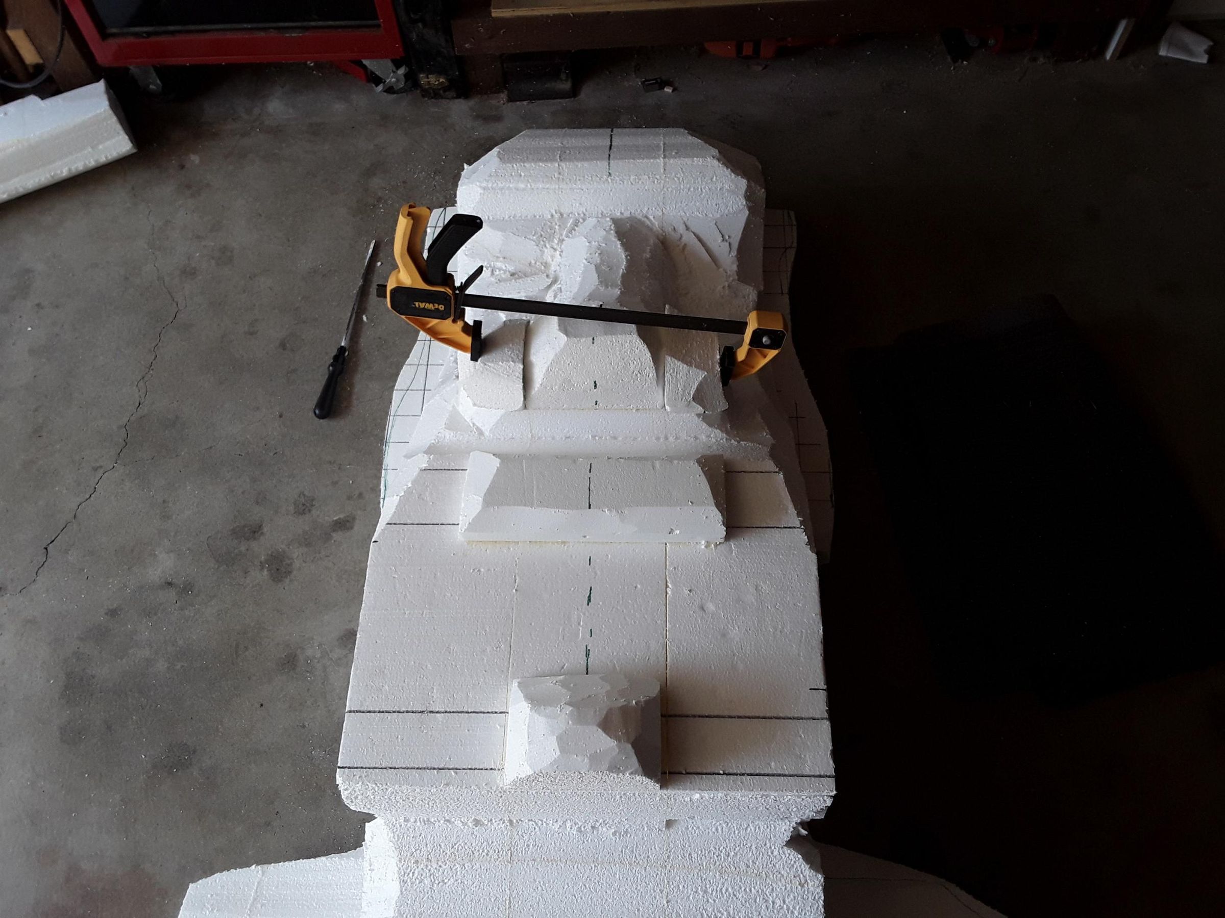 Moai From Recycled Foam : 8 Steps (with Pictures) - Instructables