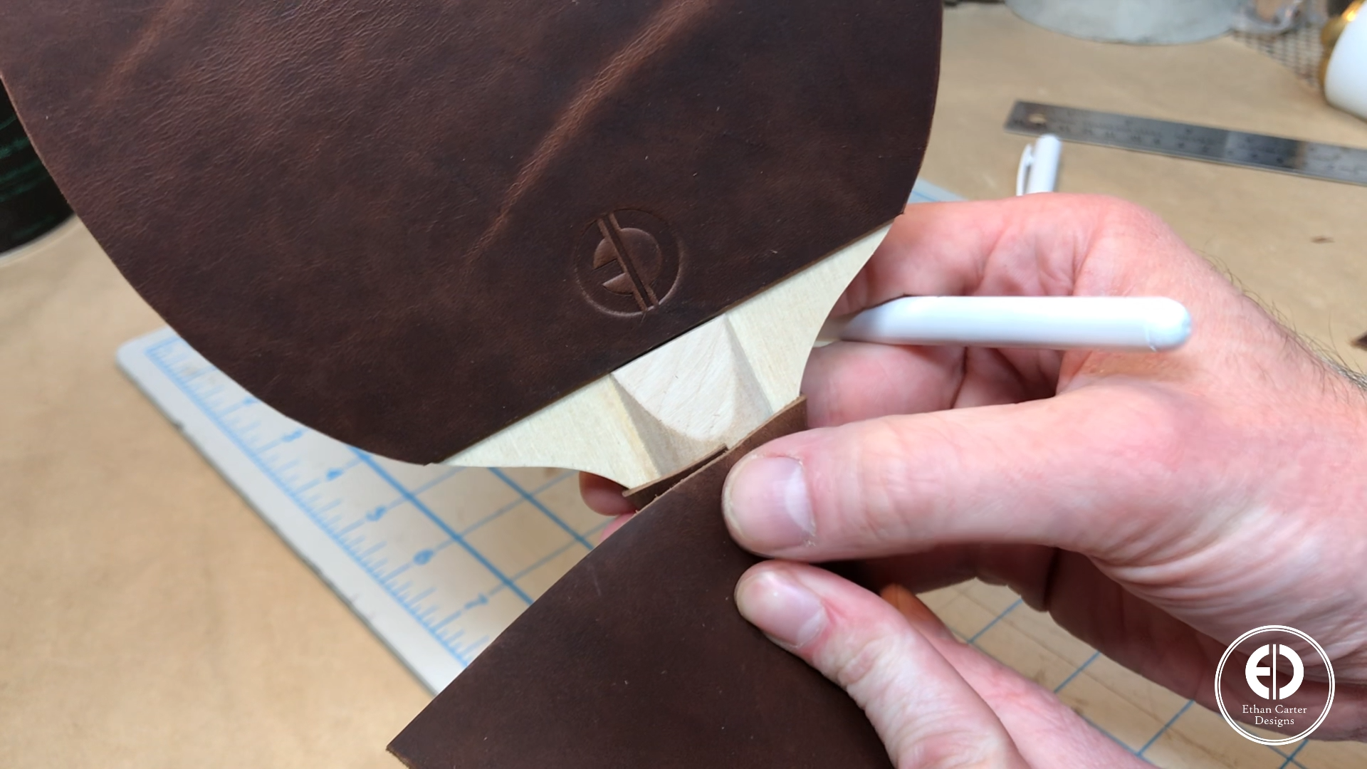 How to Make Leather Ping Pong Paddles : 8 Steps (with Pictures ...