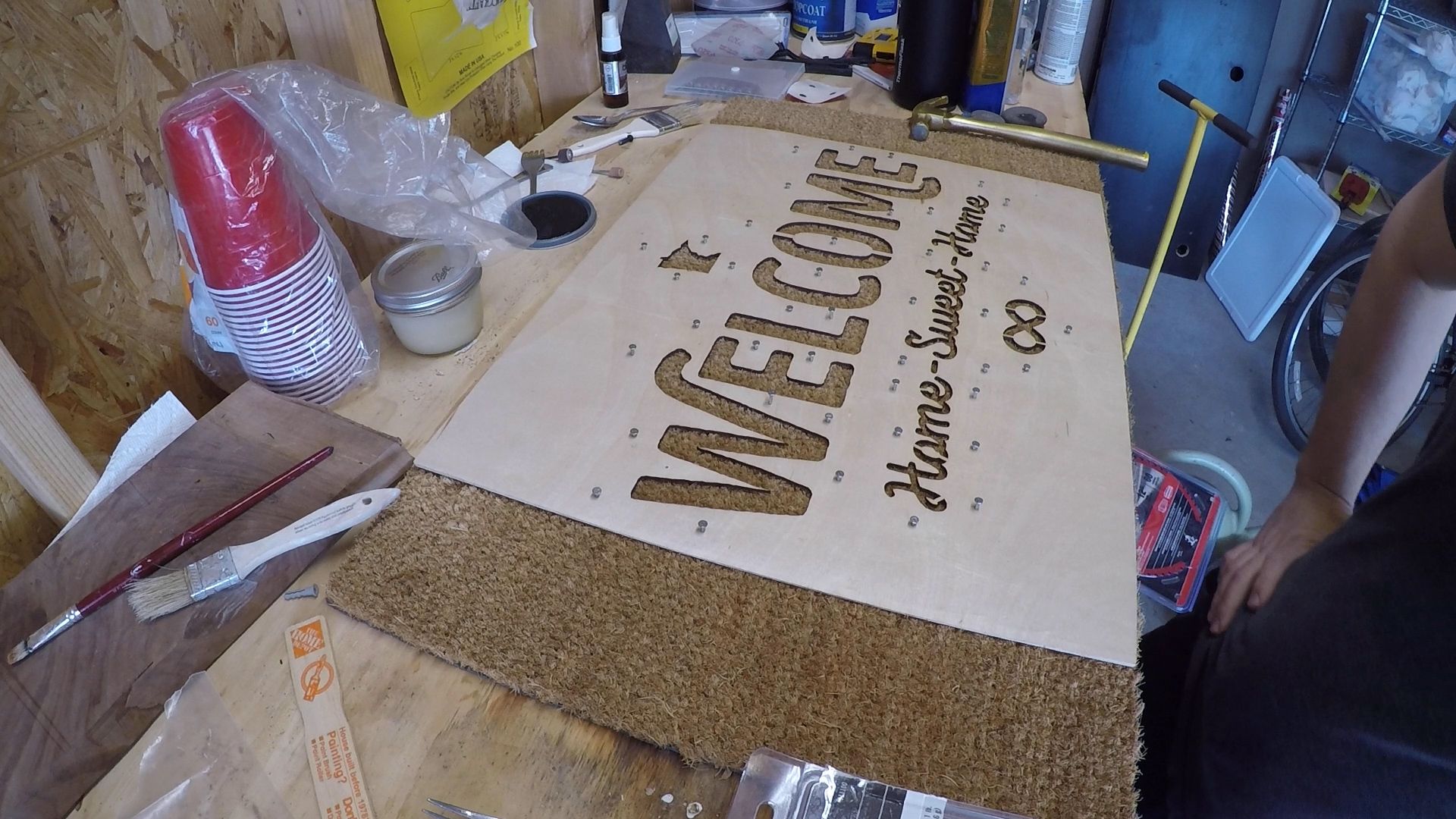 Making a Custom Welcome Mat : 9 Steps (with Pictures) - Instructables