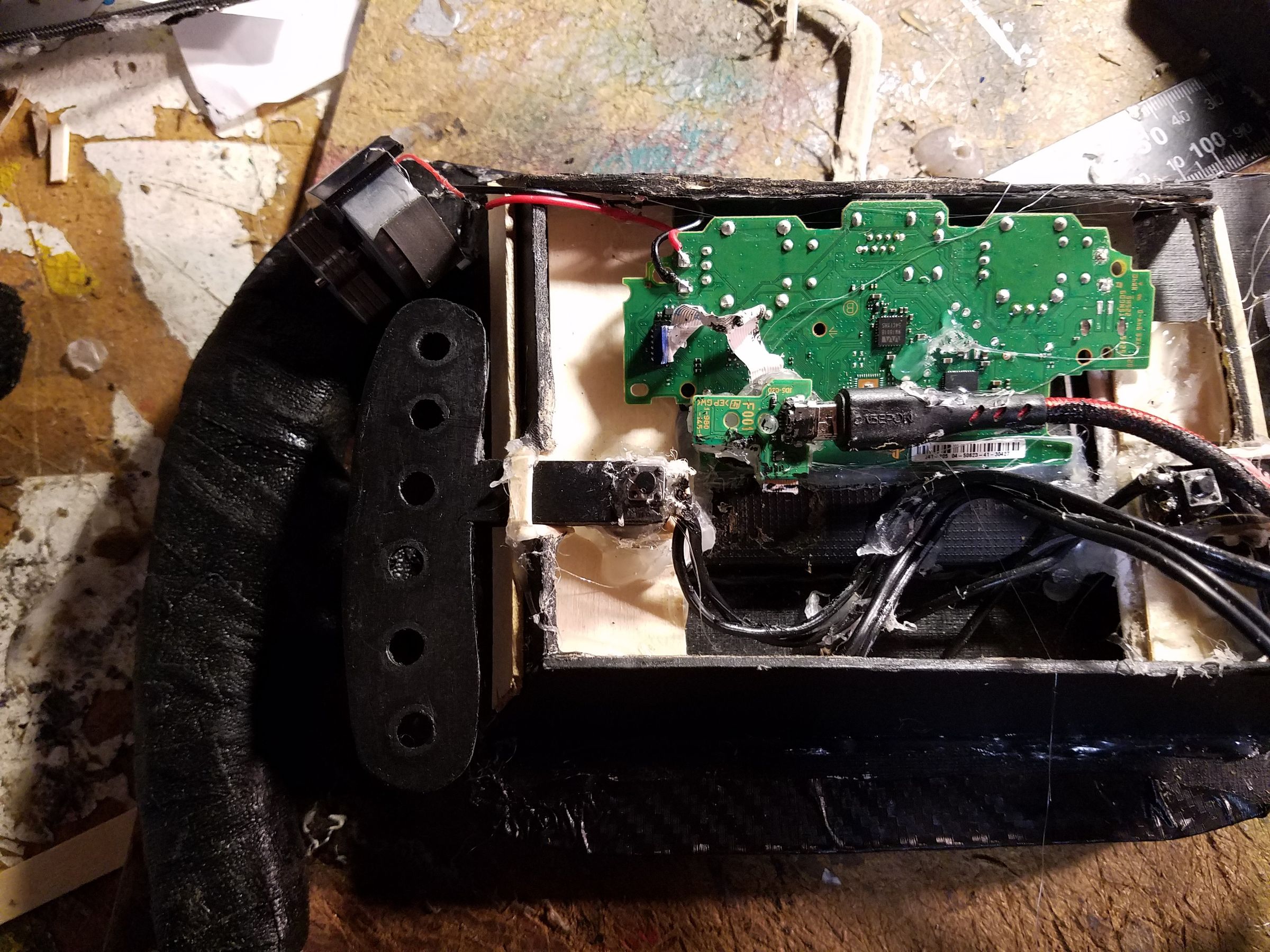 DIY PC Steering Wheel and Pedals From Cardboard! (Feedback, Paddle ...