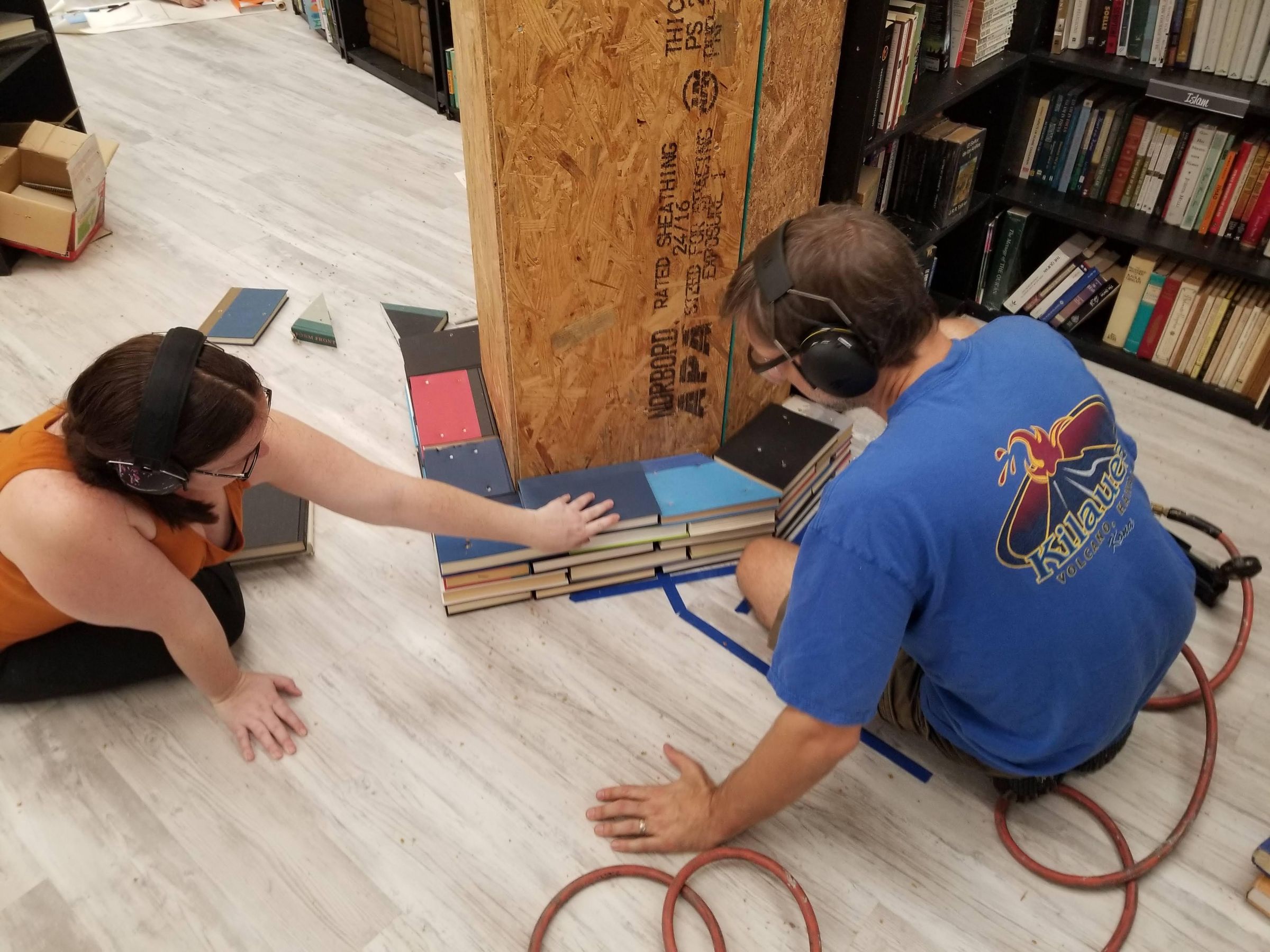Building a Double Rainbow Arch Using Recycled Books : 9 Steps (with ...
