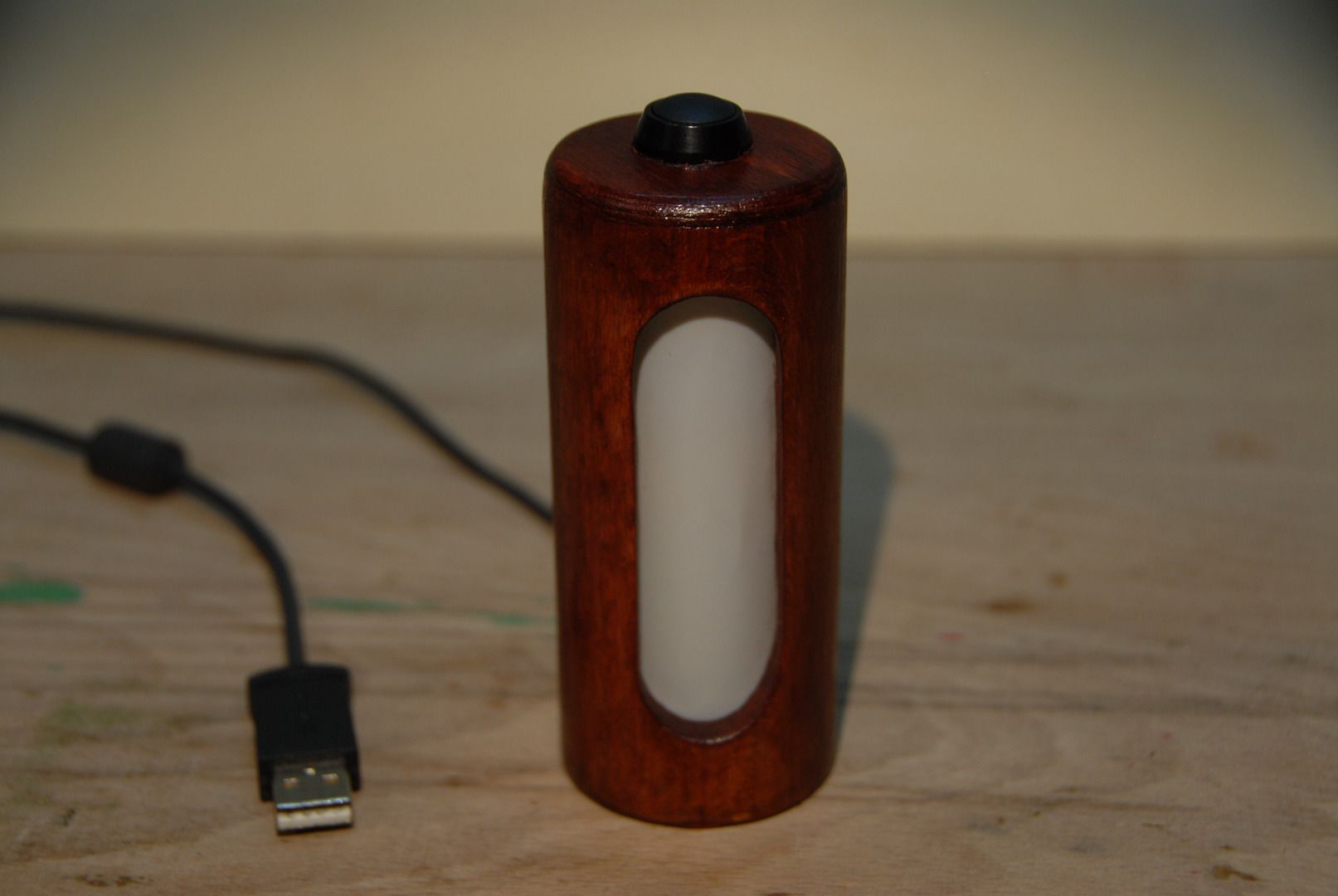 Wooden USB-powered RGB-LED Lamp : 12 Steps (with Pictures) - Instructables