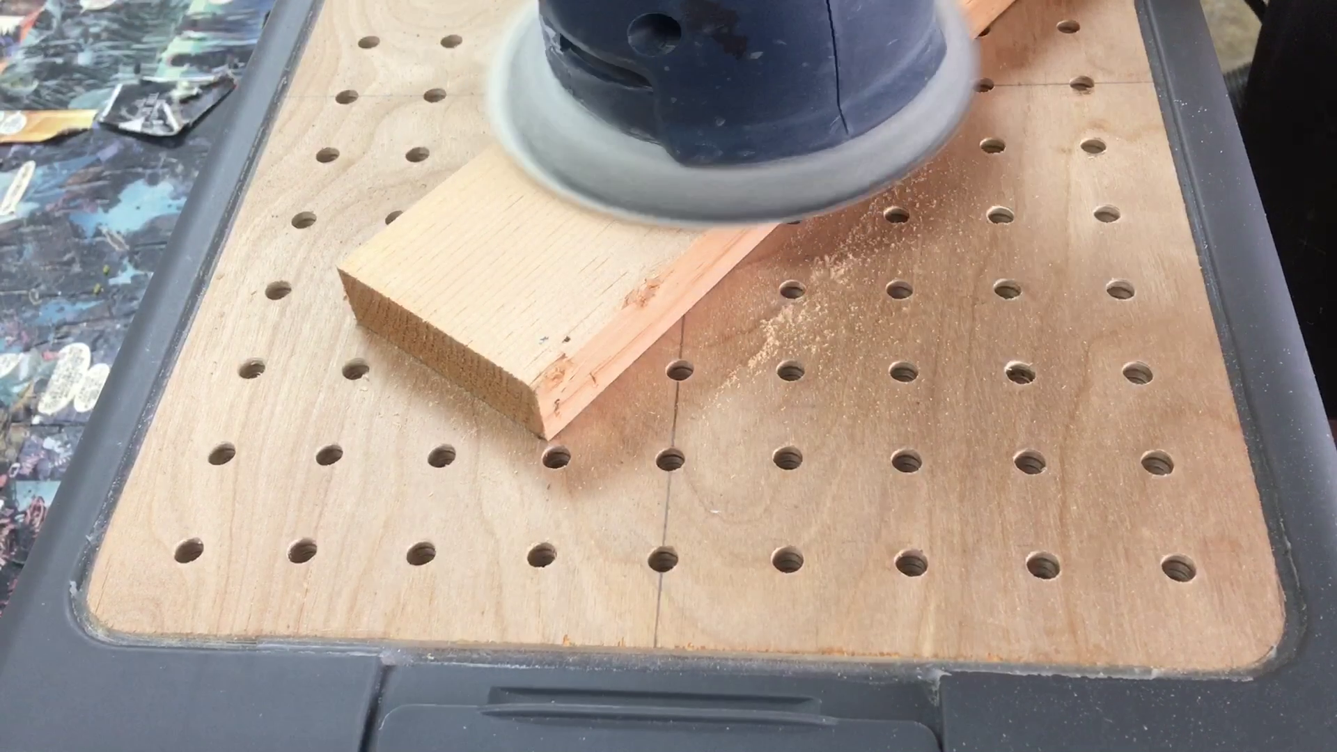 Dust Free Sanding Using a Storage Container : 15 Steps (with Pictures ...
