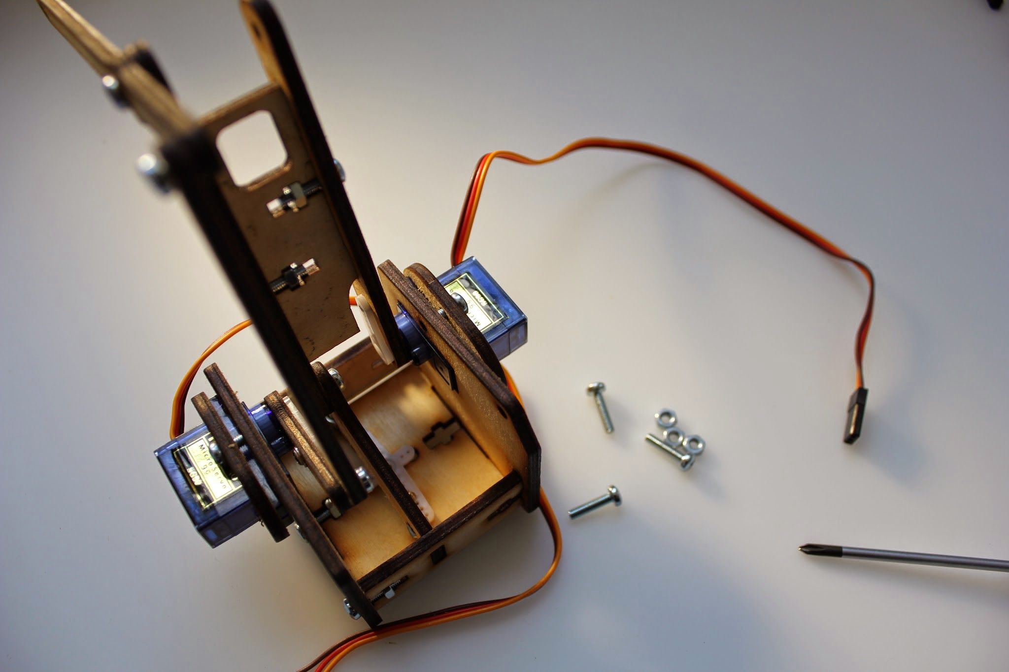 MeArm - Build a Small Hackable Robot Arm V0.3 : 11 Steps (with Pictures ...