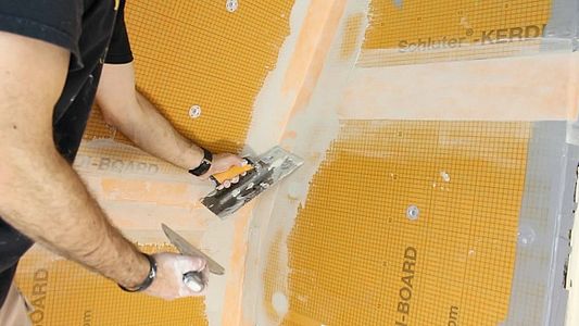 KERDI-BOARD: Waterproof a Shower in 1 Day : 8 Steps (with Pictures ...