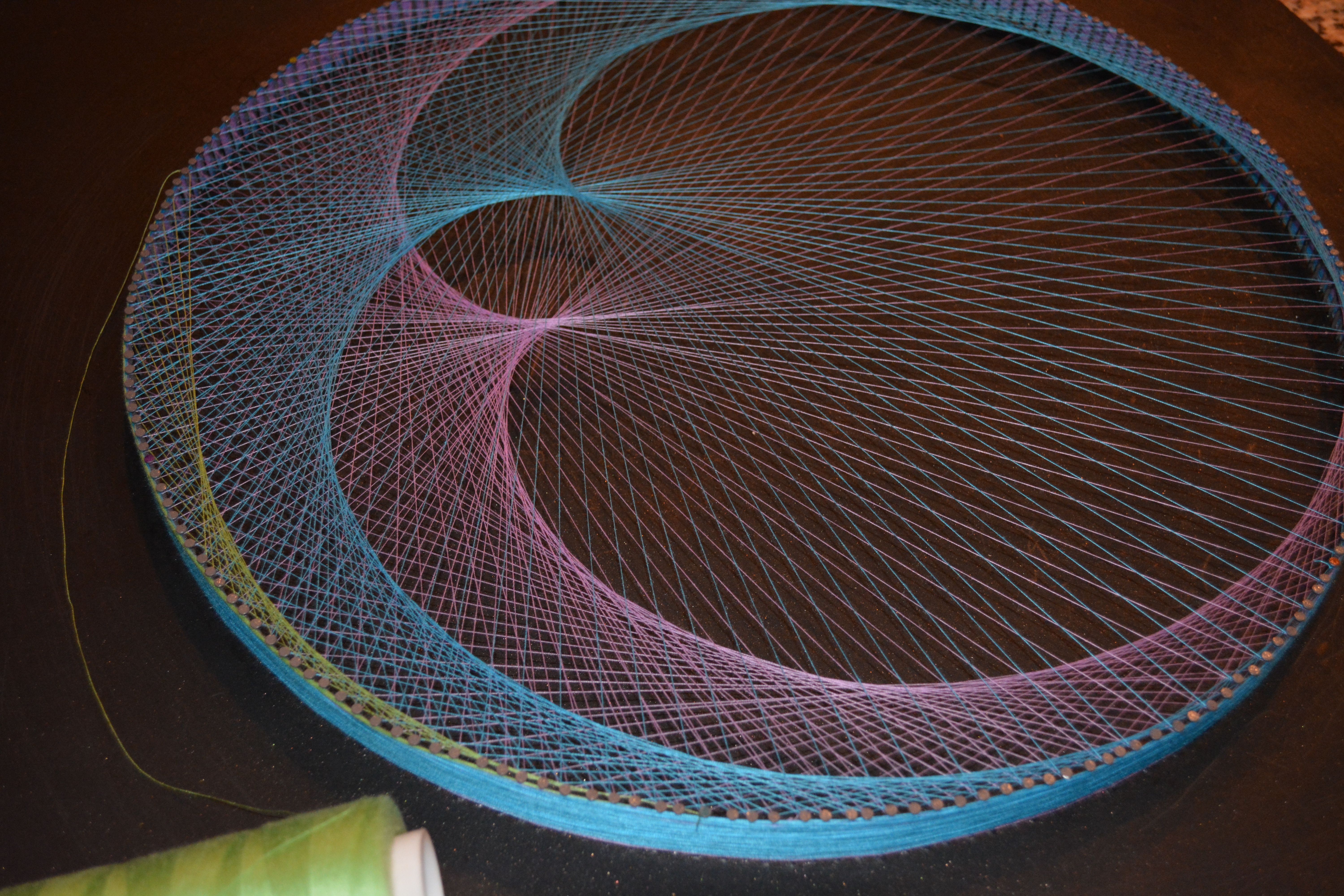 Flower String Art : 4 Steps (with Pictures) - Instructables