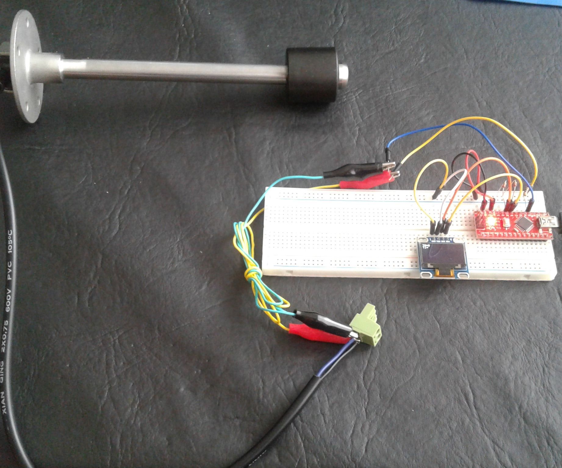 measure fuel level with arduino DIY Project - Step-by-Step DIY Project ...