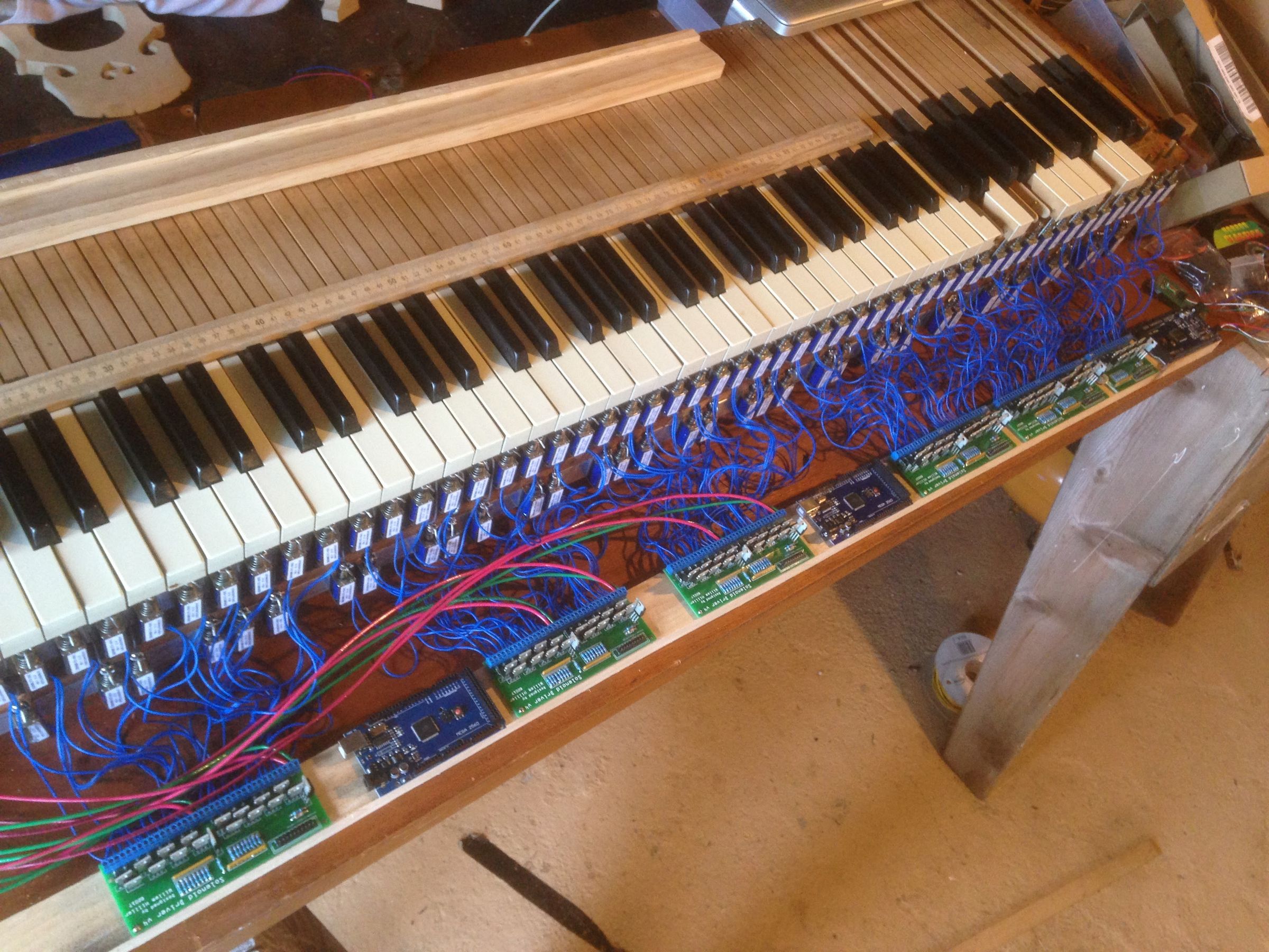 MIDI-Controlled 88 Key Reed Organ With MIDI-Over-Bluetooth : 21 Steps ...