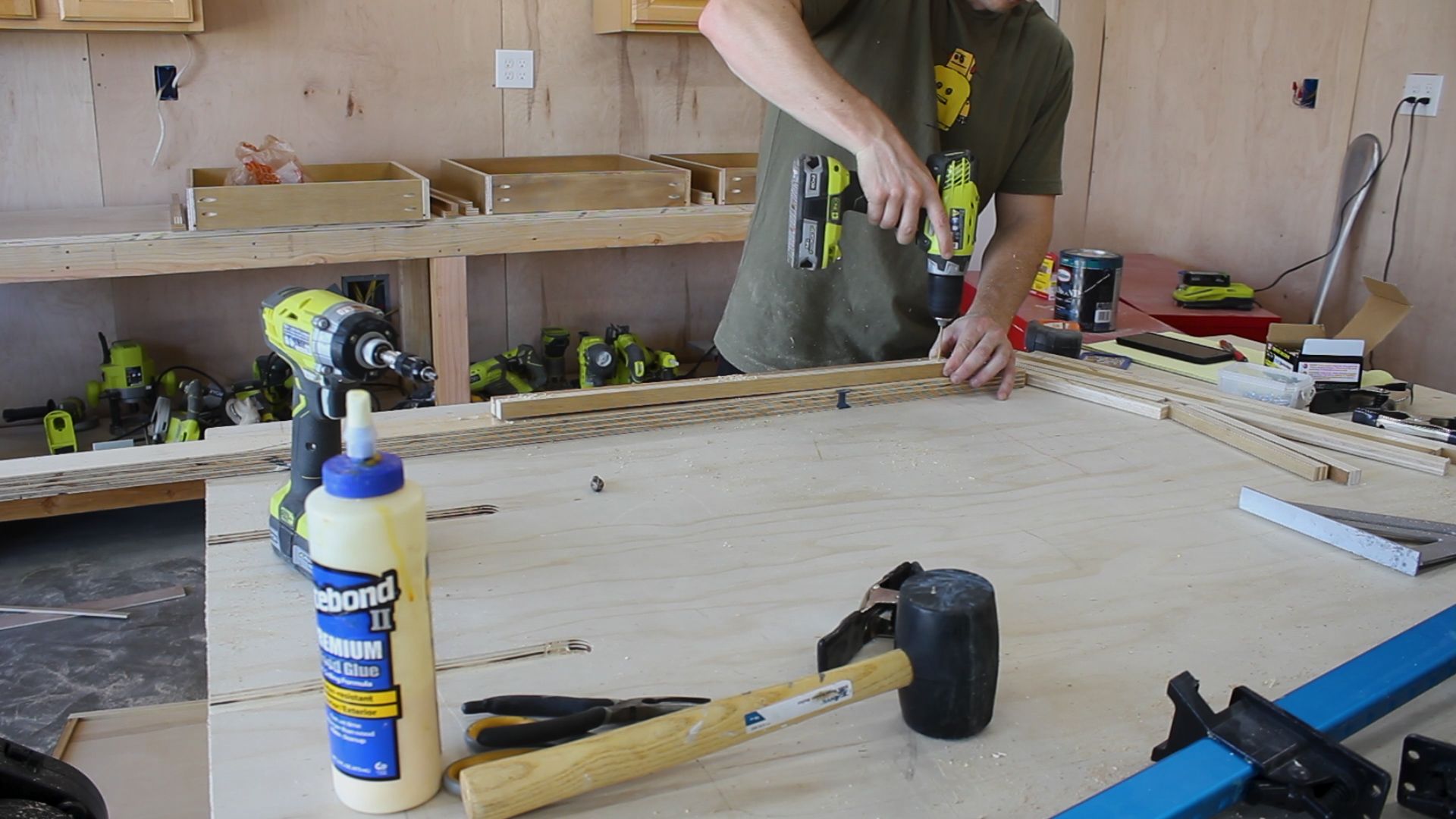 $100 10ft Work Bench/Surface With Storage : 12 Steps (with Pictures ...