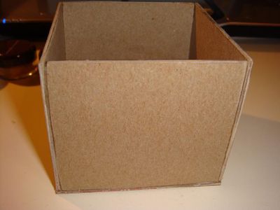 How to Make a Cardboard Box From Recycled Cardboard : 5 Steps ...