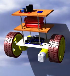 DIY Self Balancing Robot DC Motors Bluetooth HC-05 : 7 Steps ...