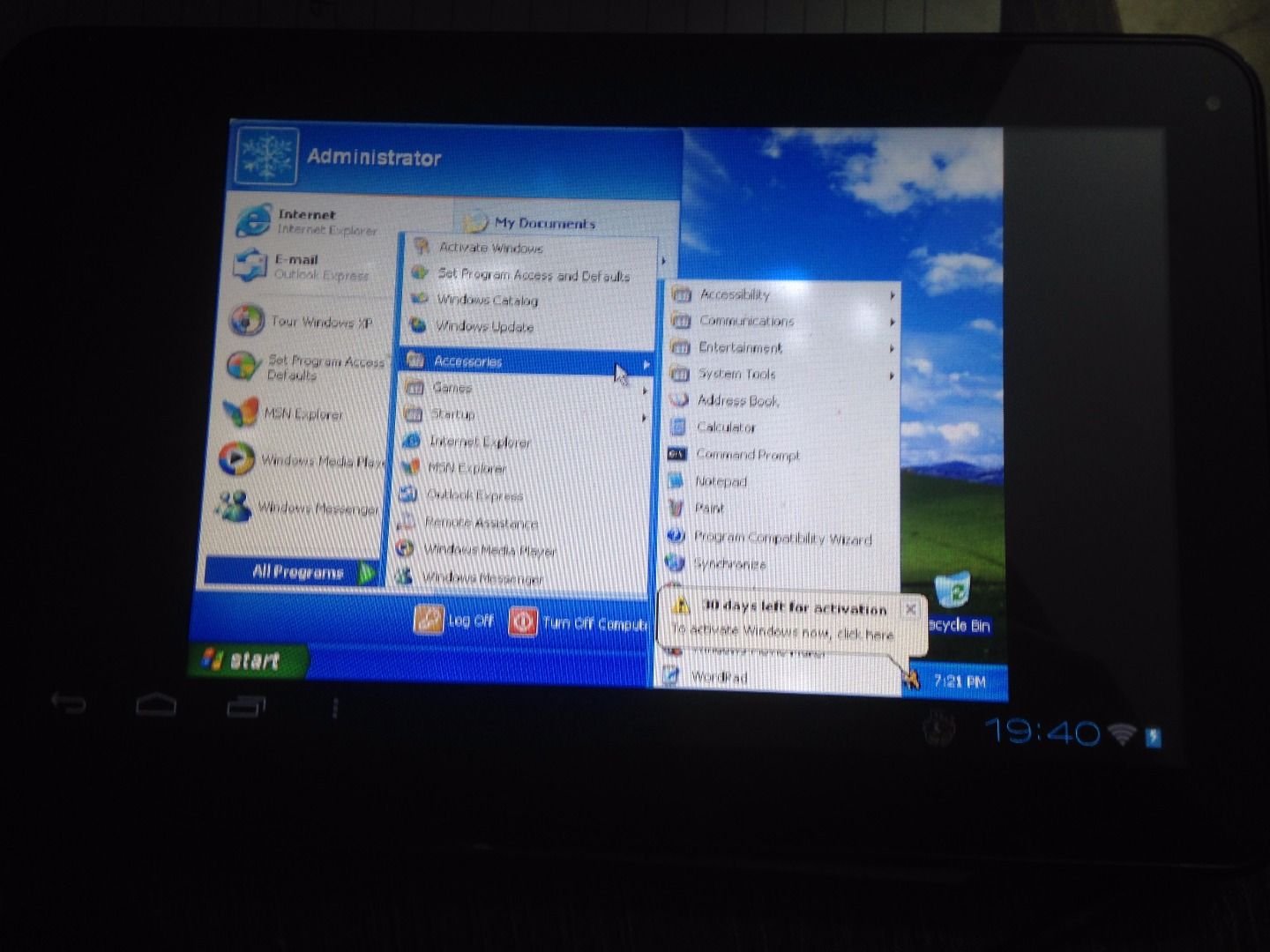 Run Windows XP on Android Device : 7 Steps (with Pictures) - Instructables