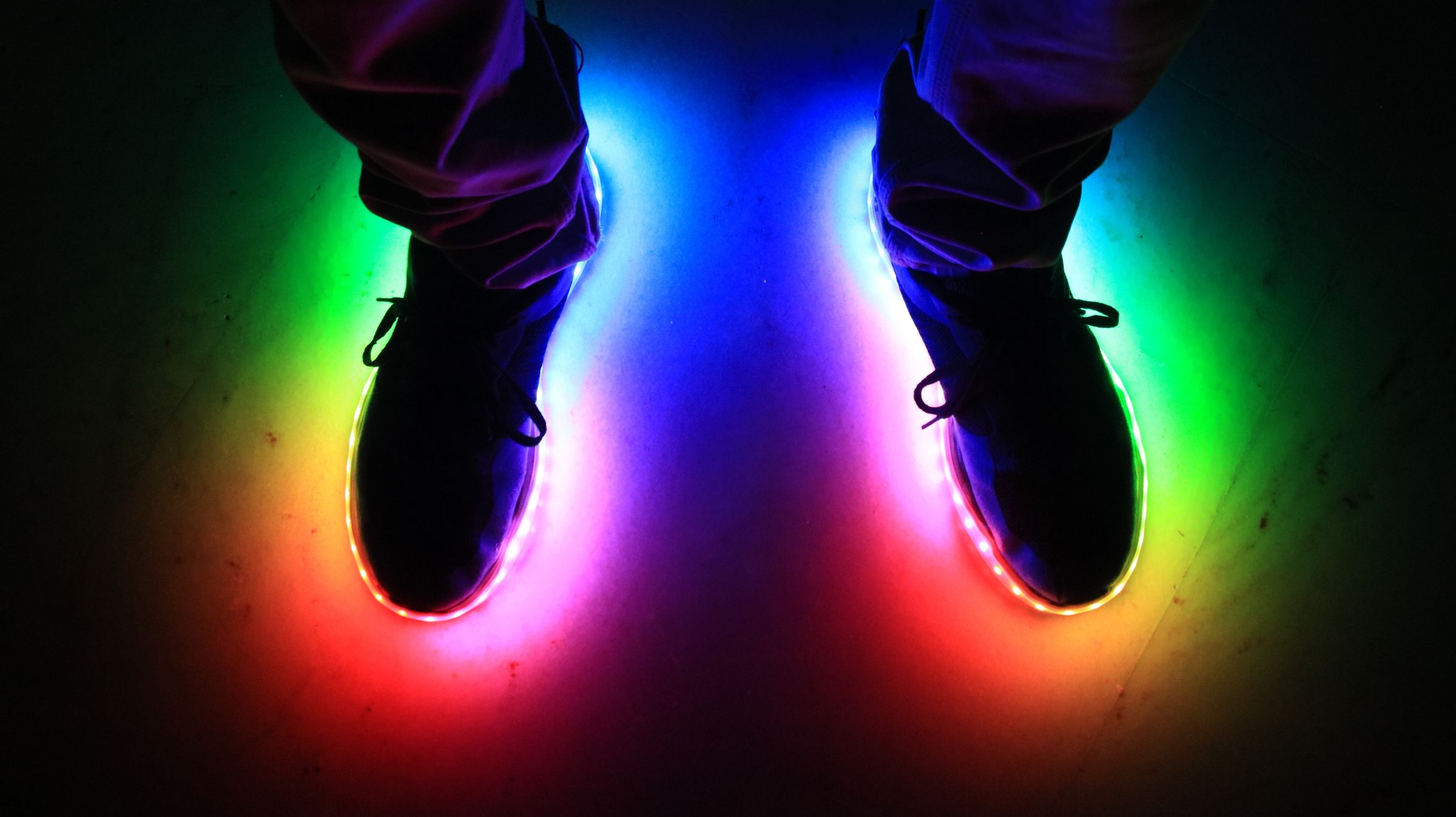 Motion Triggered Neopixel RGB Shoes! : 5 Steps (with Pictures ...