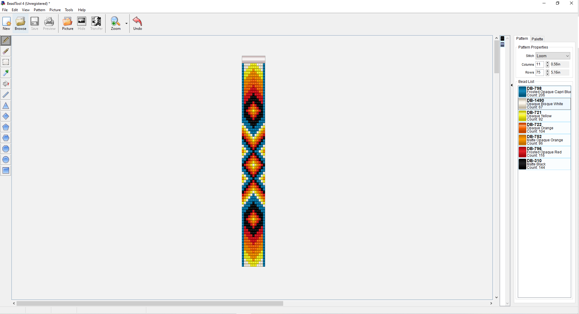 Pattern Beaded Bracelet : 7 Steps (with Pictures) - Instructables
