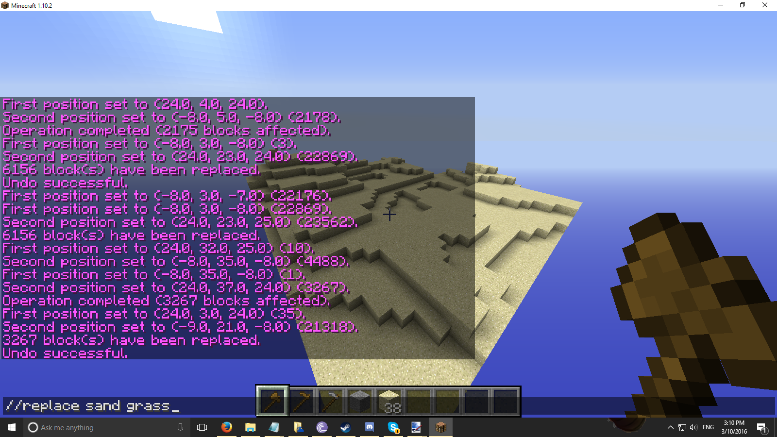 How to Make Smooth Terrain in Minecraft With Worldedit. (First ...