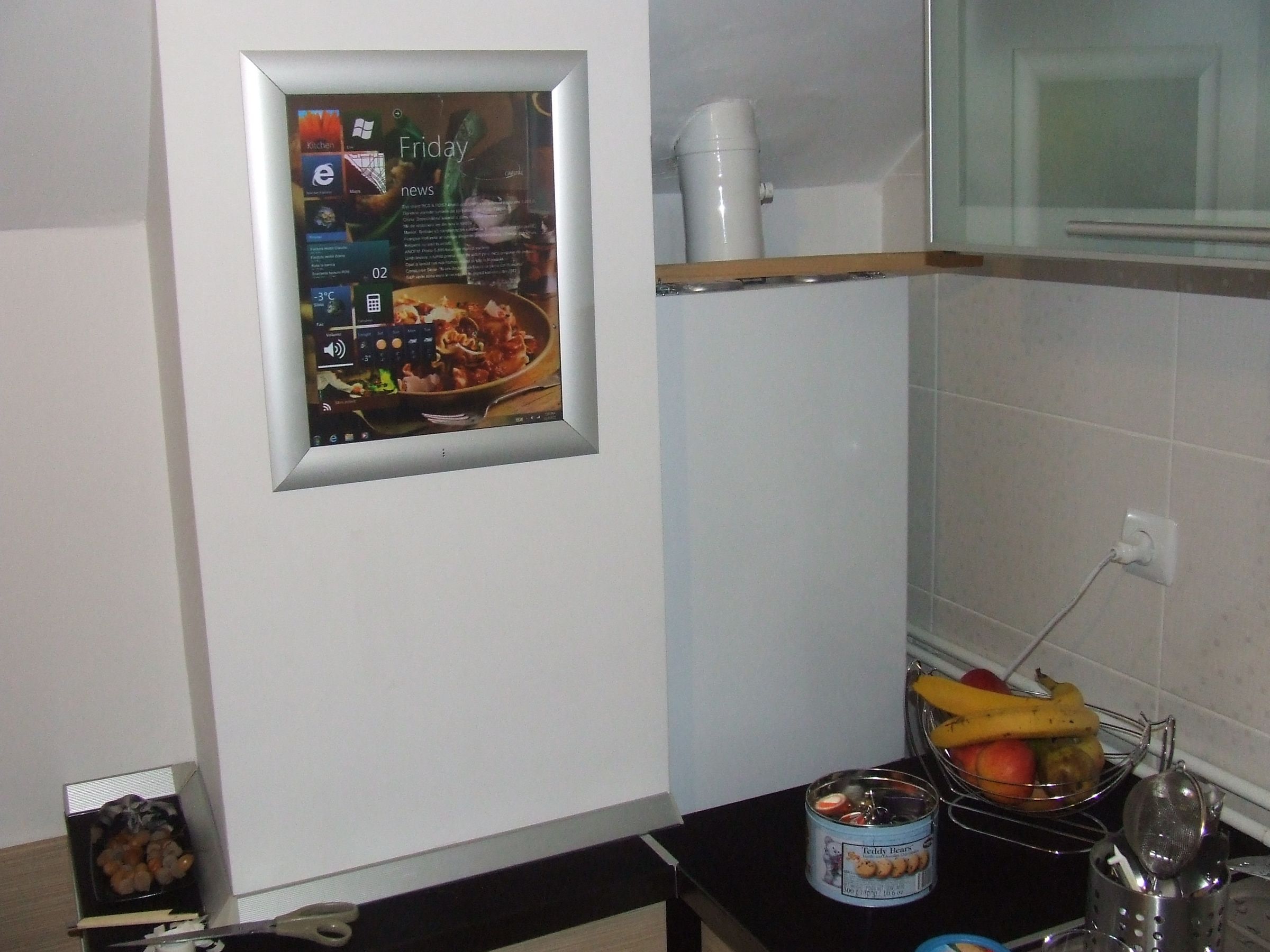 Wall-mounted Kitchen PC : 7 Steps (with Pictures) - Instructables