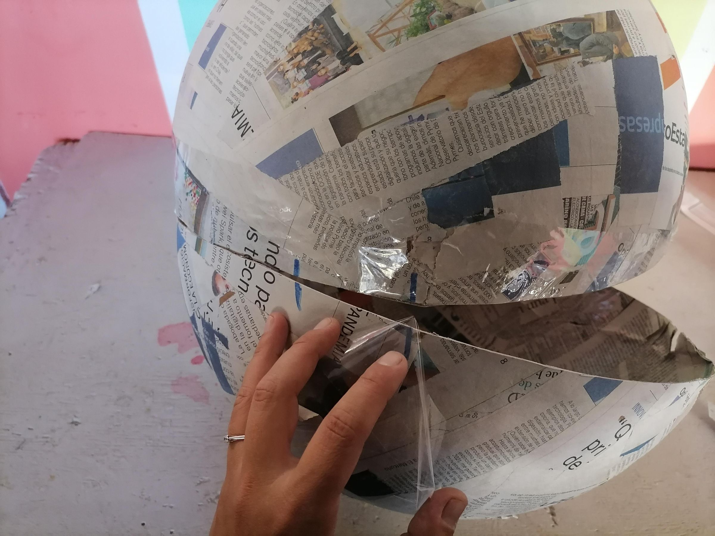Paper Maché Death Star : 7 Steps (with Pictures) - Instructables