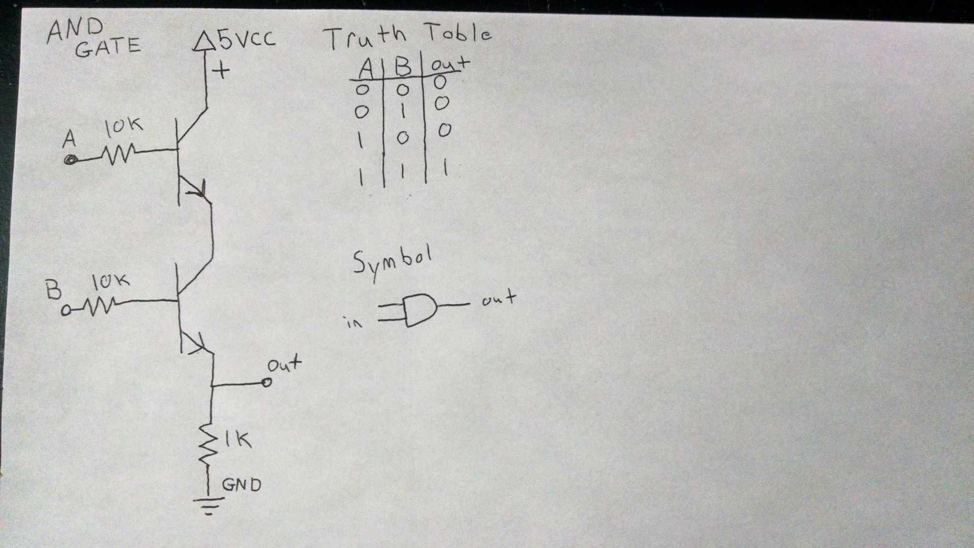 Build a AND Gate From Transistors - Instructables