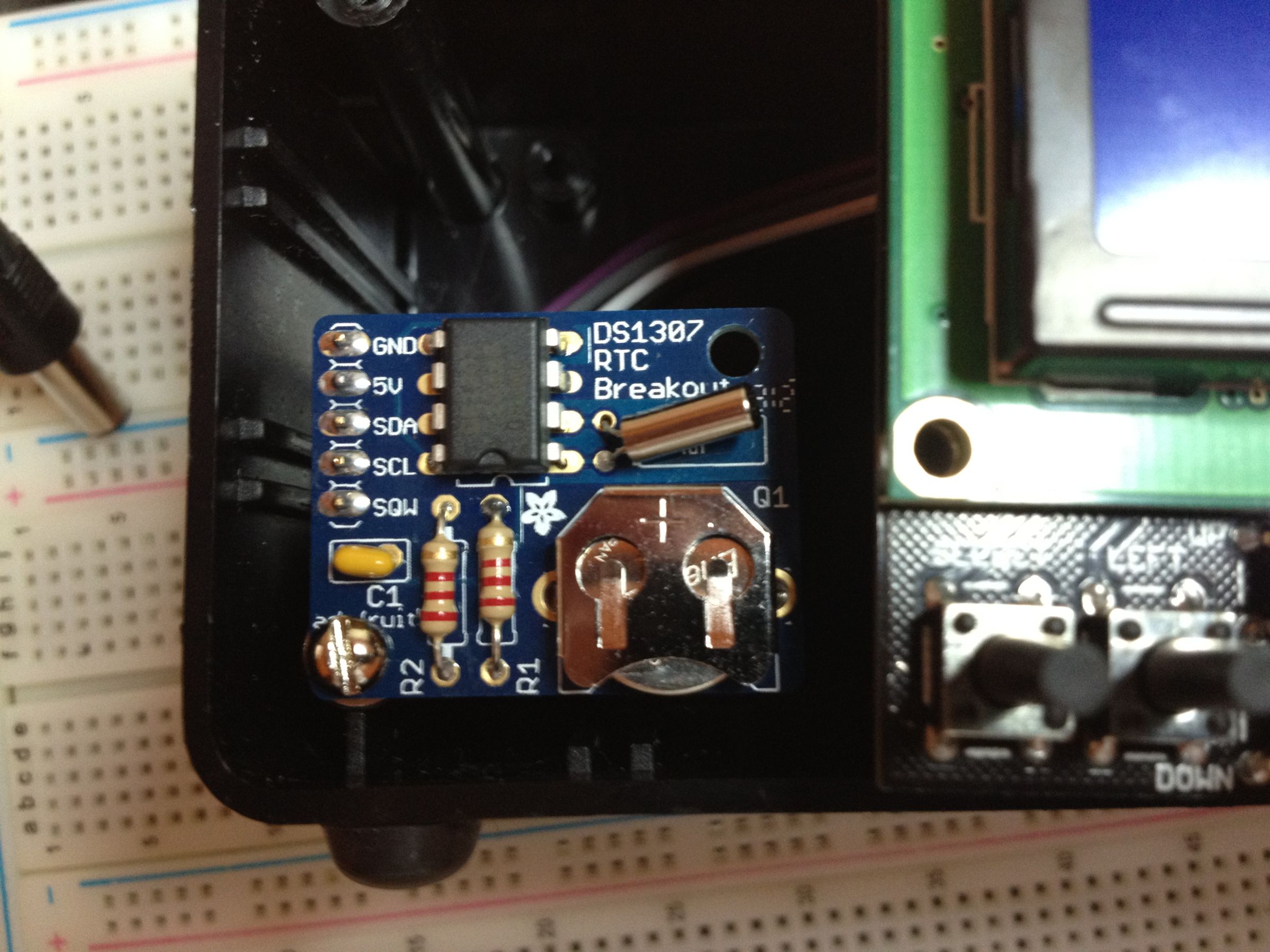 Motion Sensitive LCD Real-Time Clock/Alarm/Timer (Updated Program) : 8 ...