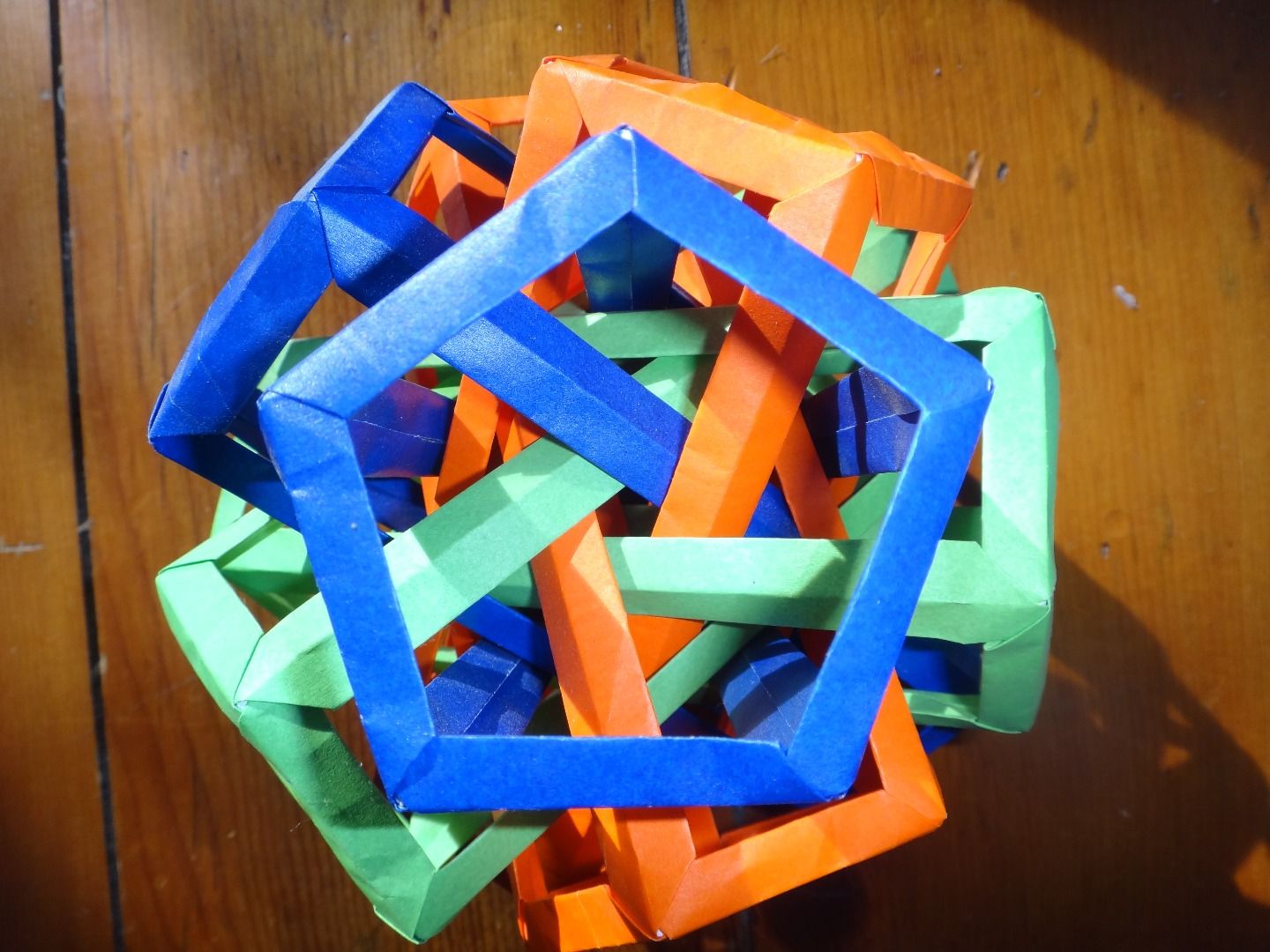 The Math and Art in Origami - How to Make Geometric Wireframes : 6 ...