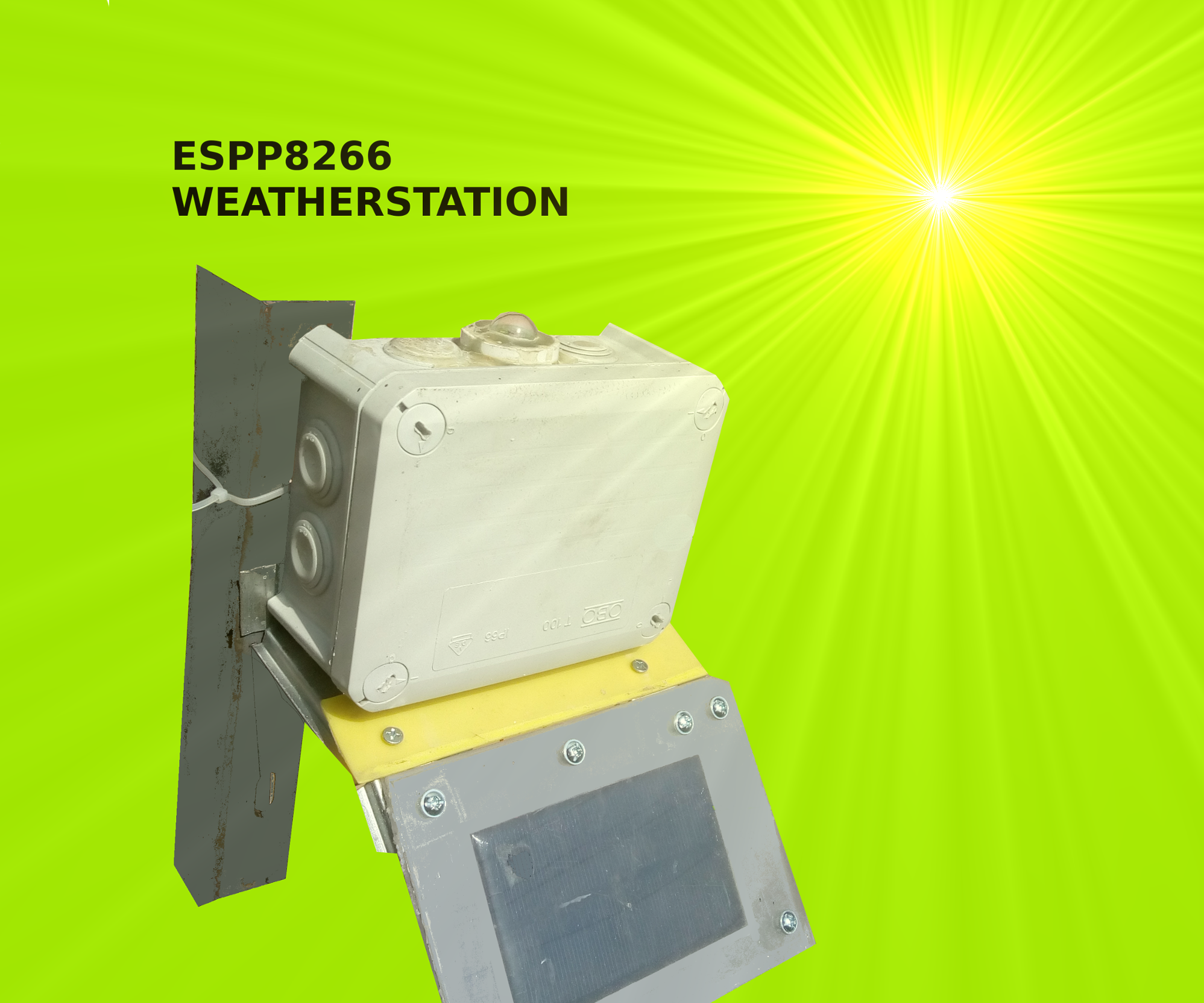 Esp8266 Weatherstation 8 Steps Instructables