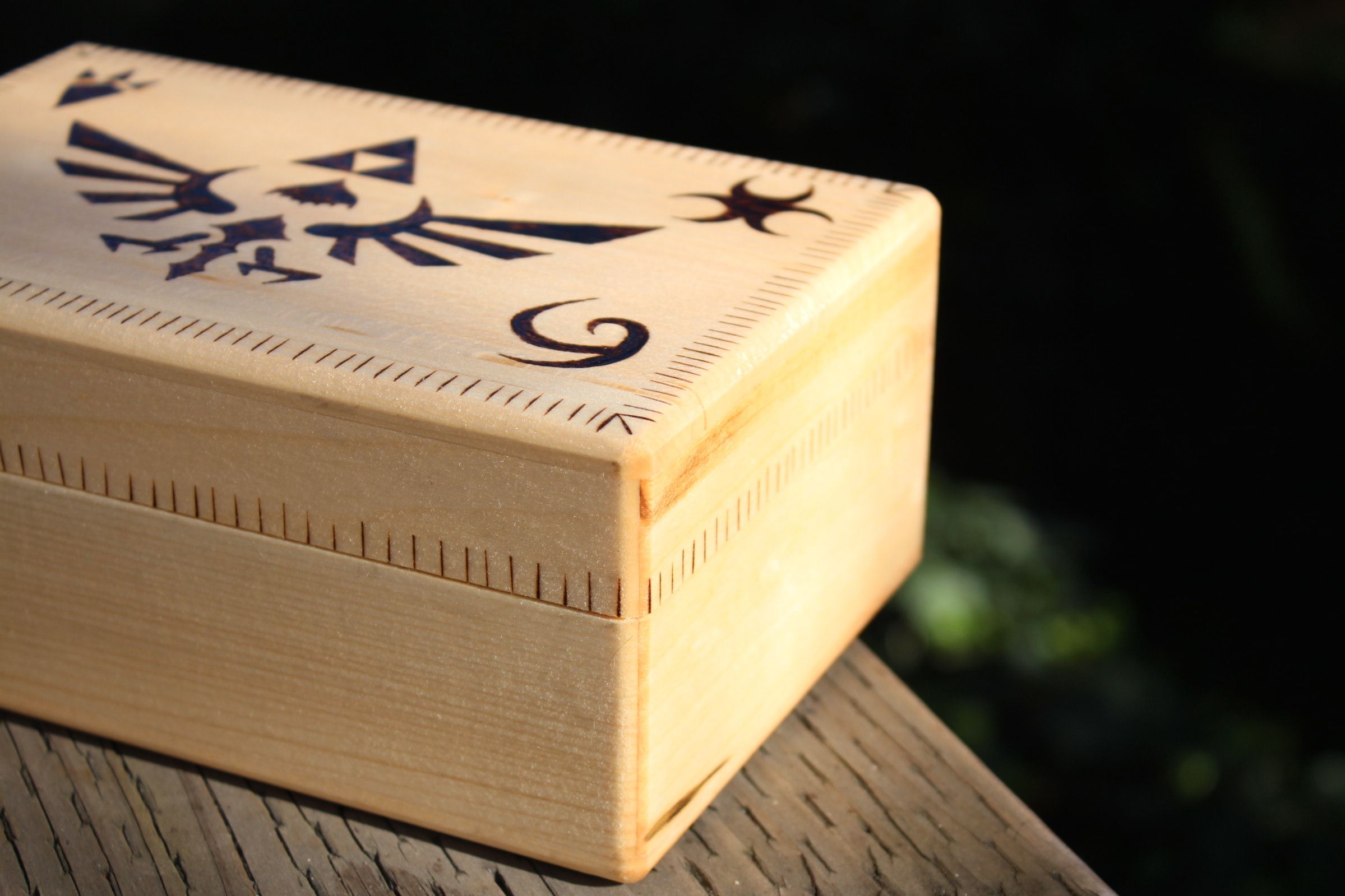 Woodburned Legend of Zelda Box : 6 Steps (with Pictures) - Instructables