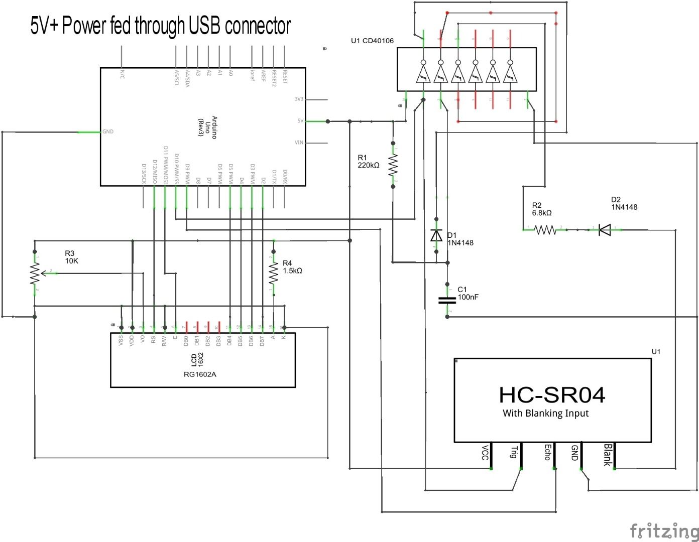 Long Range Ultrasonic Distance Sensor : 4 Steps (with Pictures ...