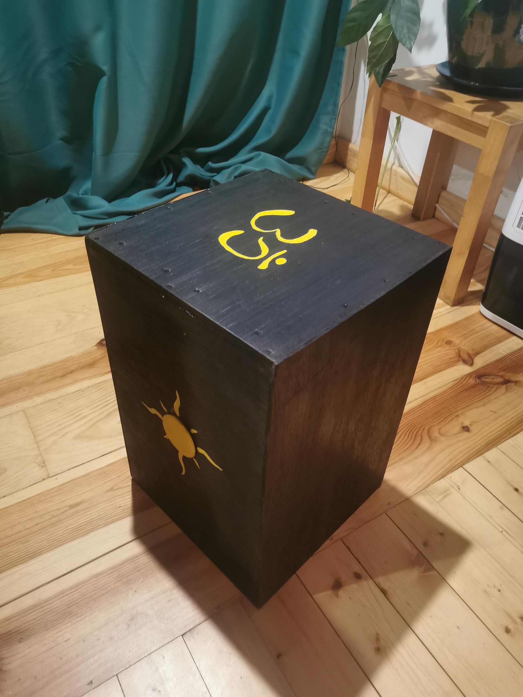 How to Build Your Own Cajon Box Drum With Adjustable Snare : 6 Steps ...