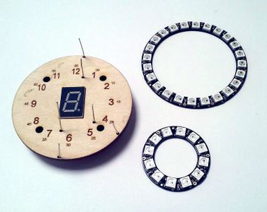 Desktop NeoPixel Clock : 11 Steps (with Pictures) - Instructables