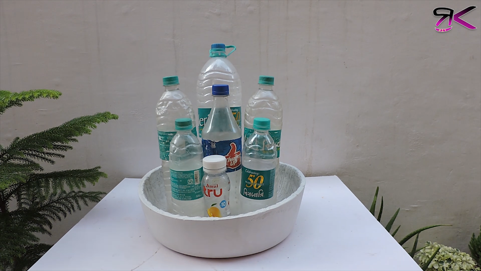 Amazing Water Fountain With Plastic Bottle and Led (DIY) : 7 Steps ...
