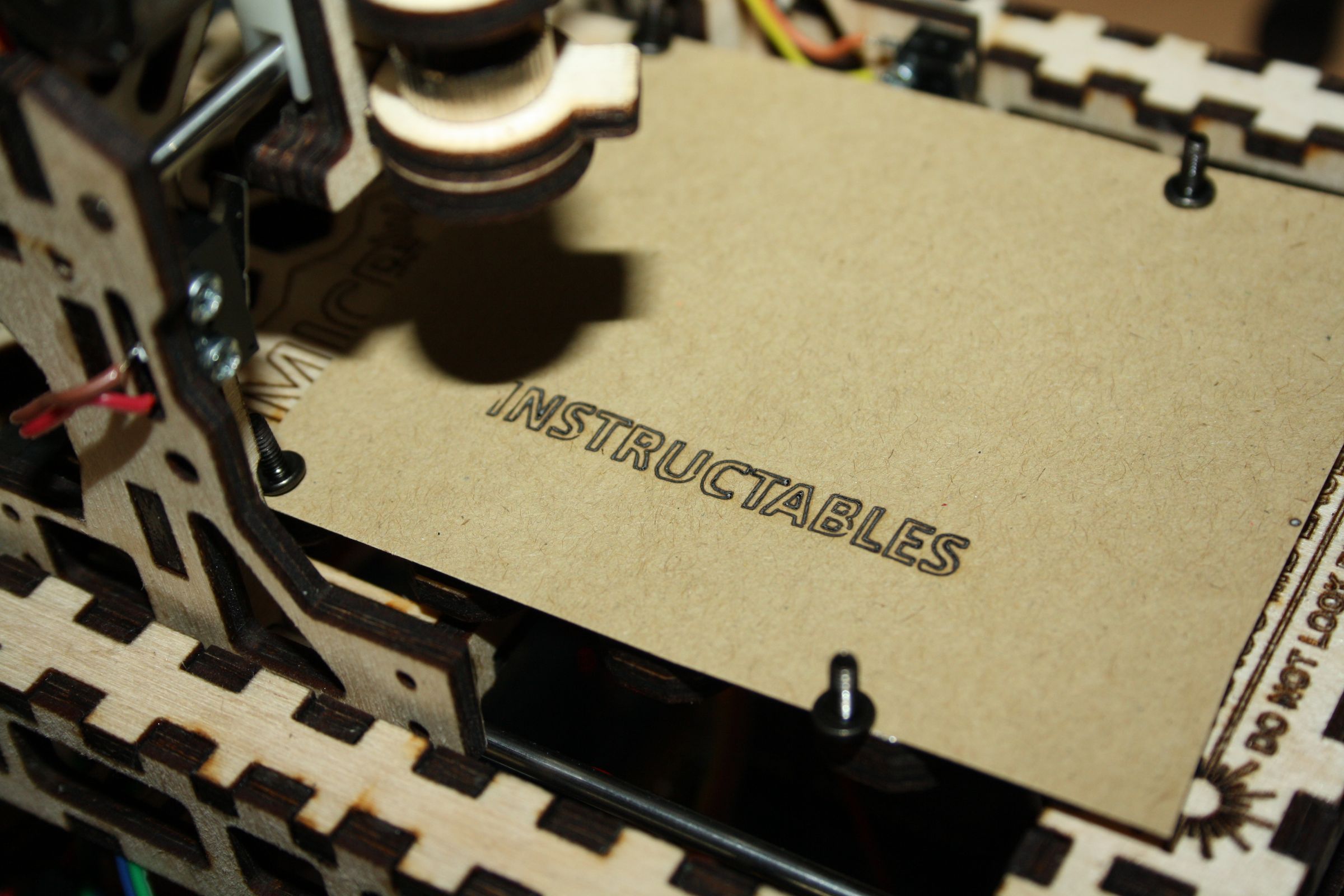 The MicroSlice V1 | a Tiny Arduino Laser Cutter : 10 Steps (with ...