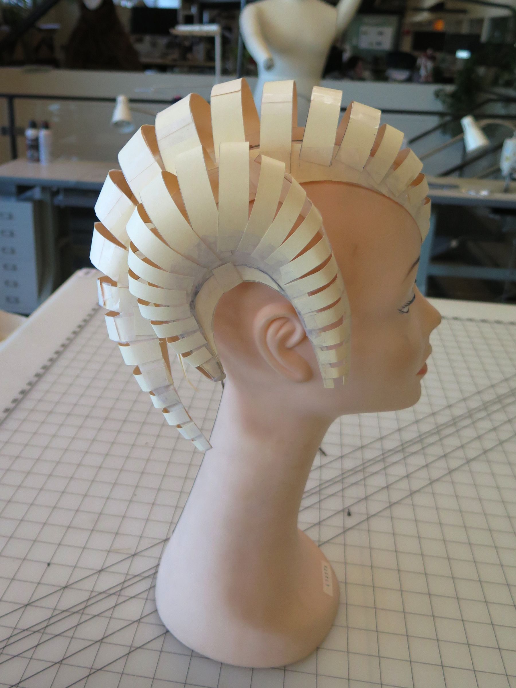 Leather and El Wire Sci-Fi Headdress : 16 Steps (with Pictures ...