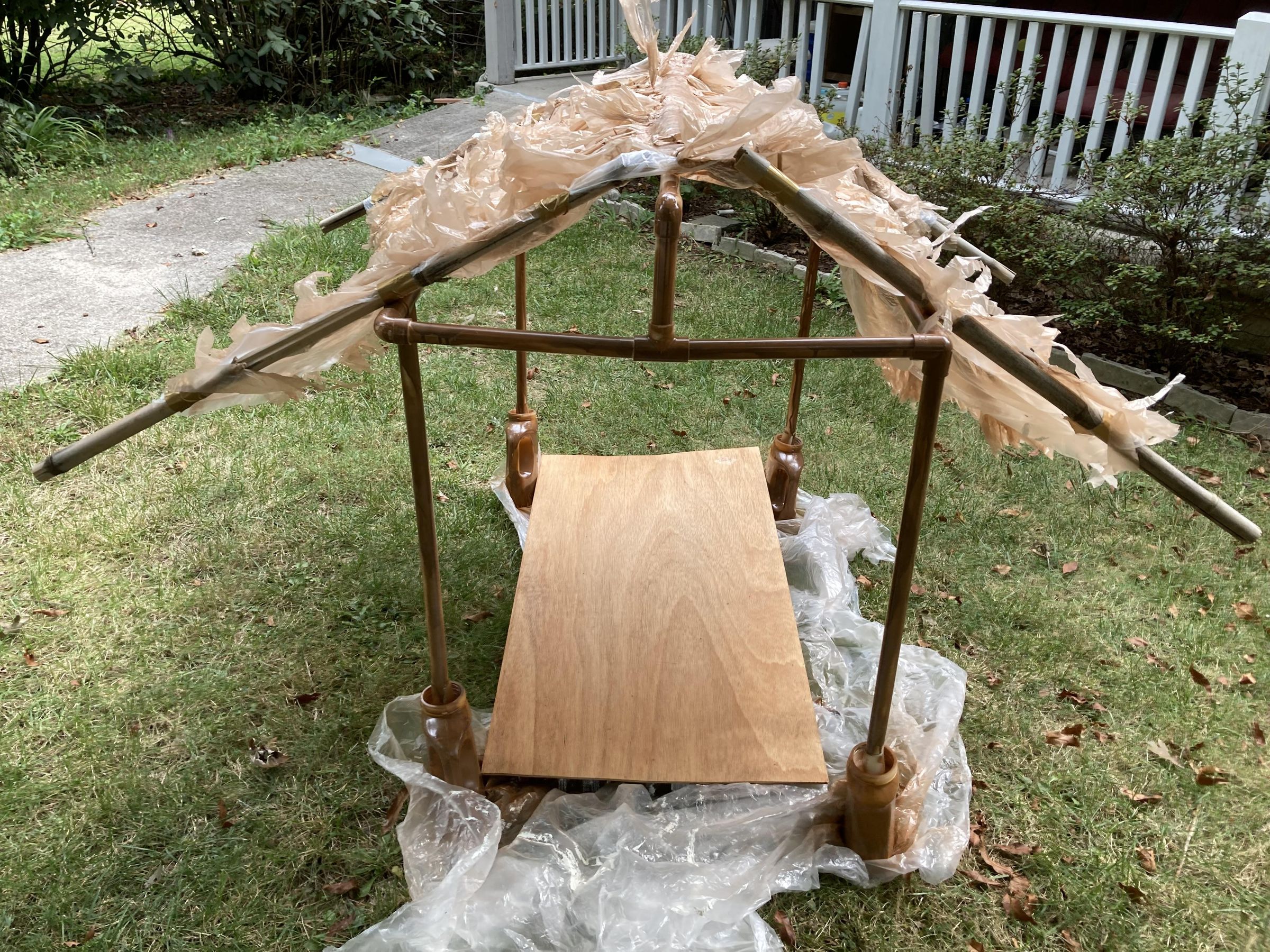 Floating Tiki Bar From Recycled Materials : 5 Steps (with Pictures ...