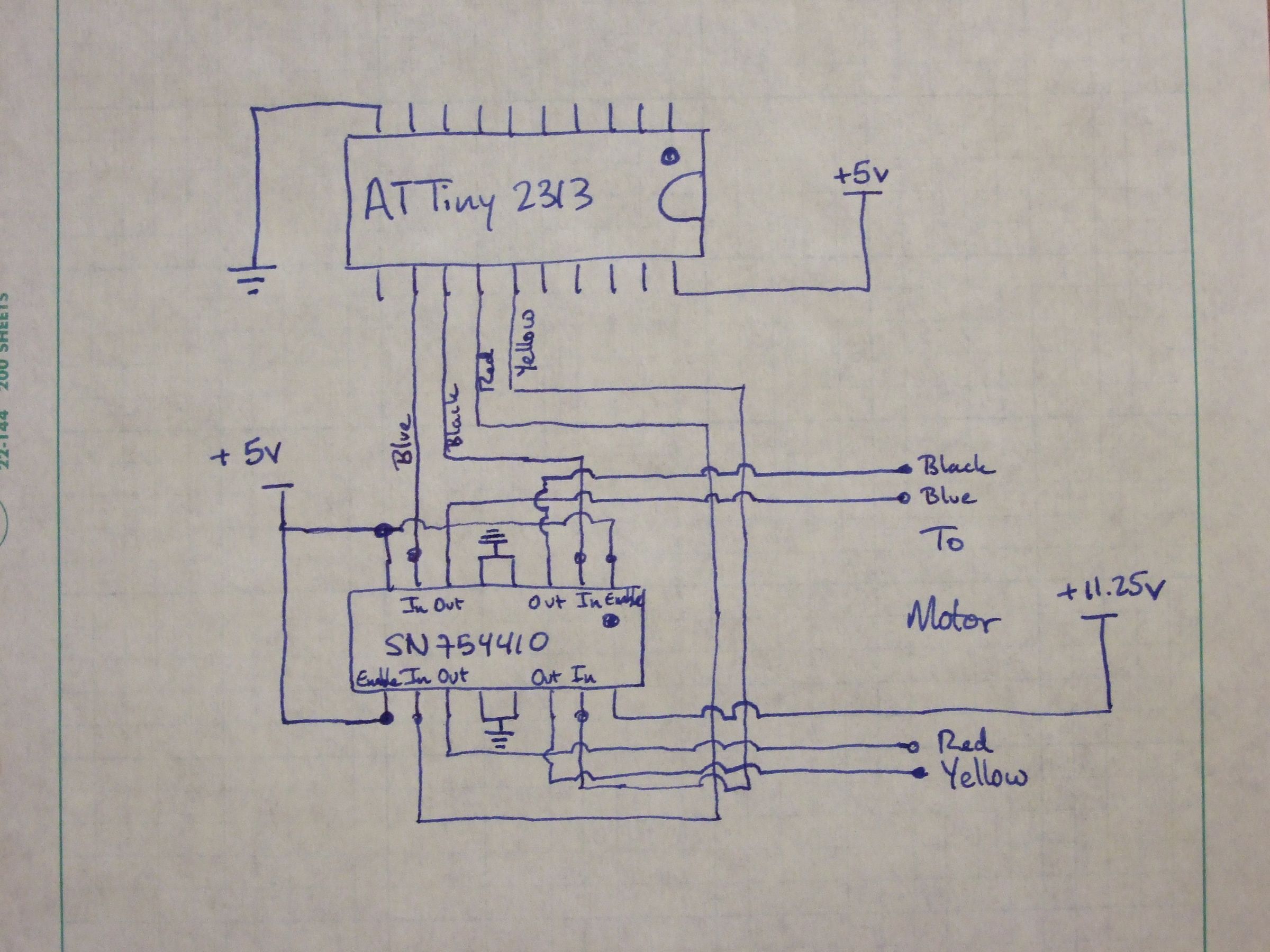 Drive a Stepper Motor With an AVR Microprocessor : 8 Steps - Instructables