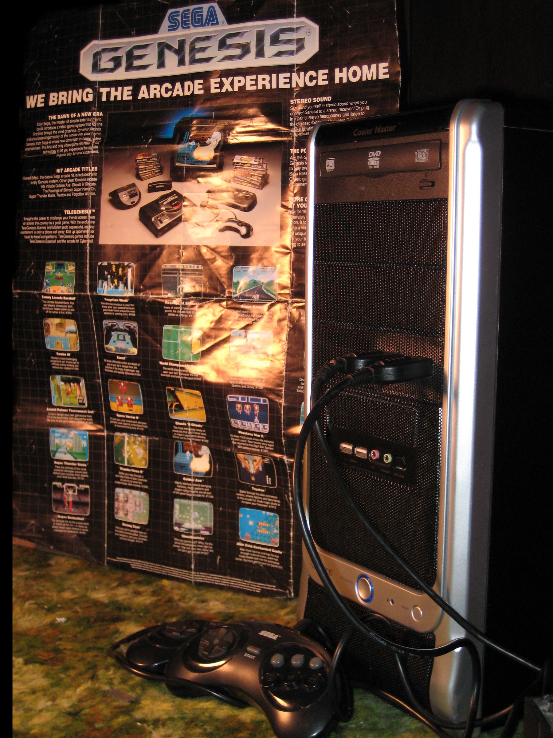 Build Sega Genesis Controller Ports for Your PC! : 6 Steps - Instructables