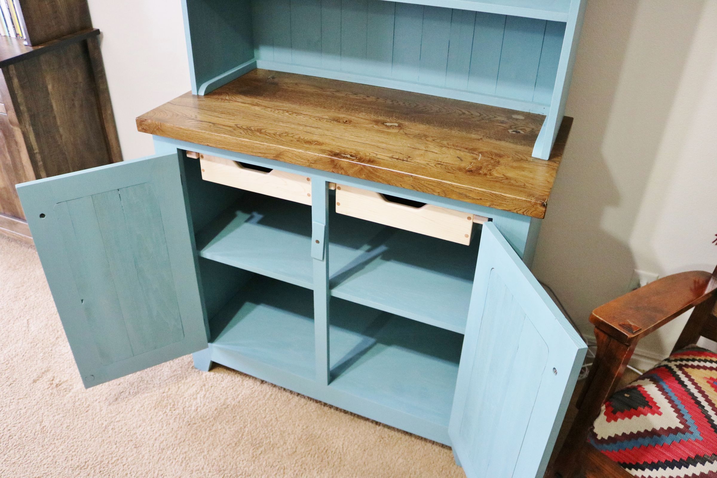 Make a Farmhouse Style Hutch : 14 Steps (with Pictures) - Instructables