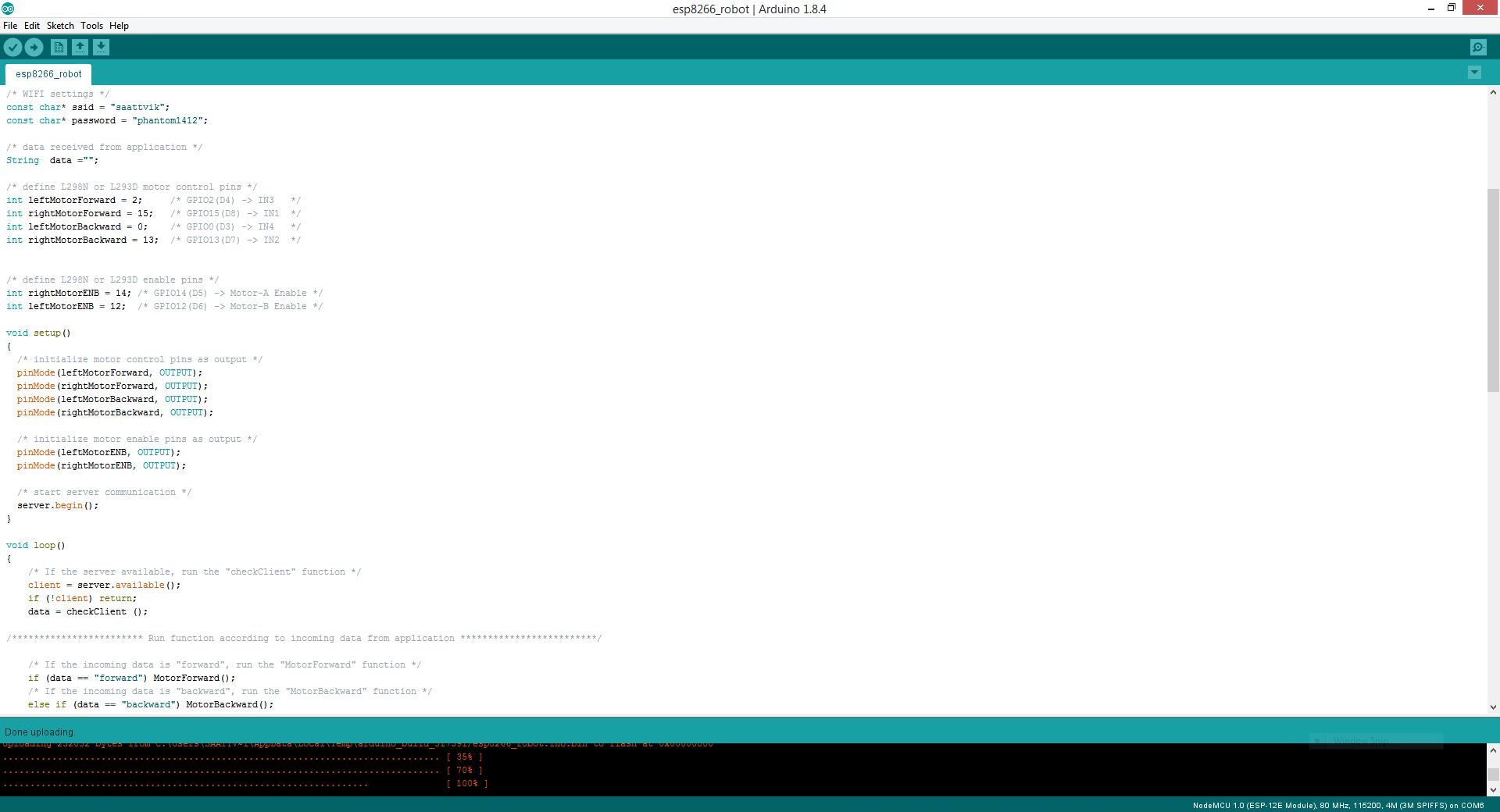 ESP8266 Wifi Controlled Robot : 11 Steps (with Pictures) - Instructables