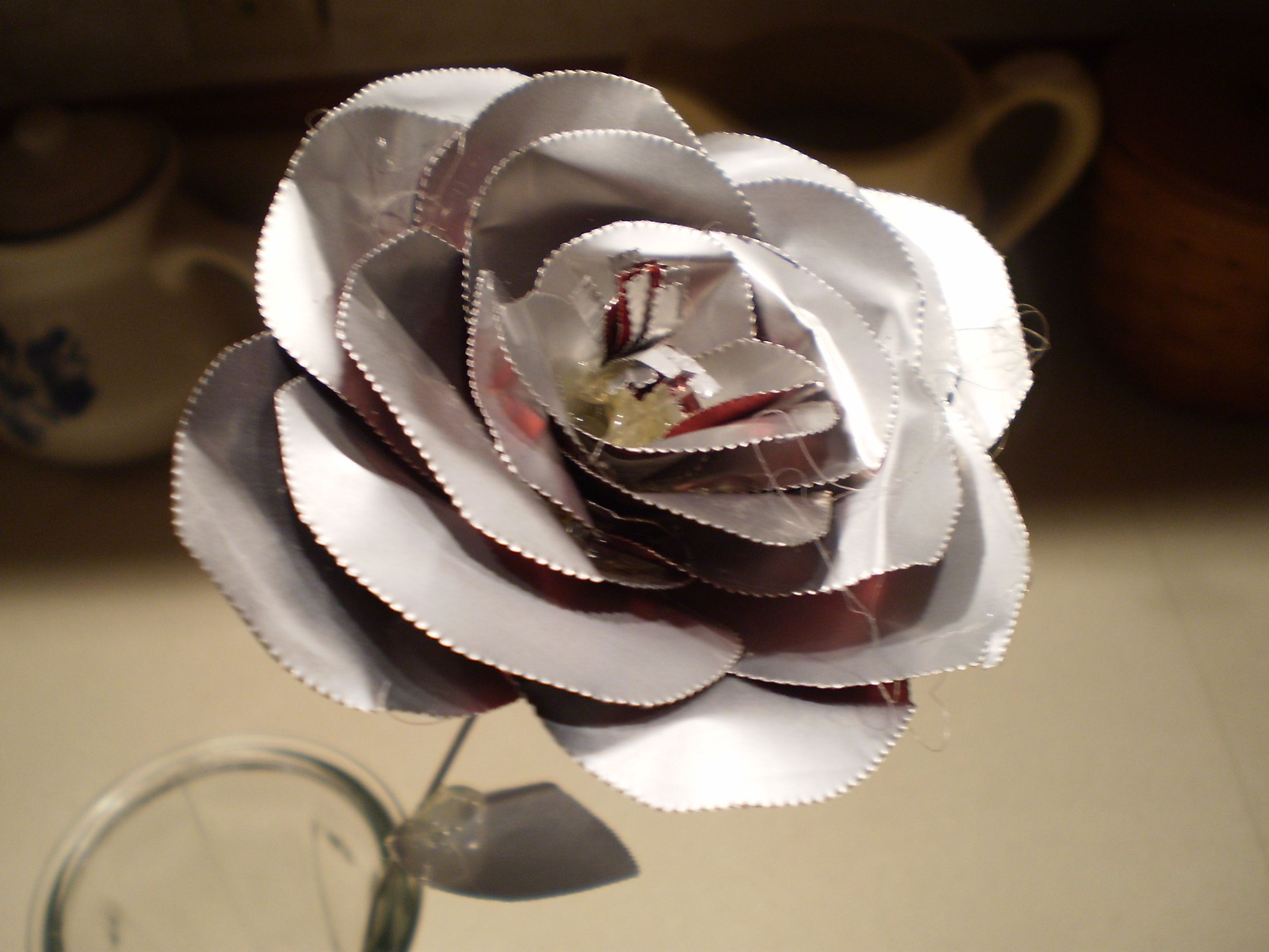 Soda Can Rose : 7 Steps - Instructables
