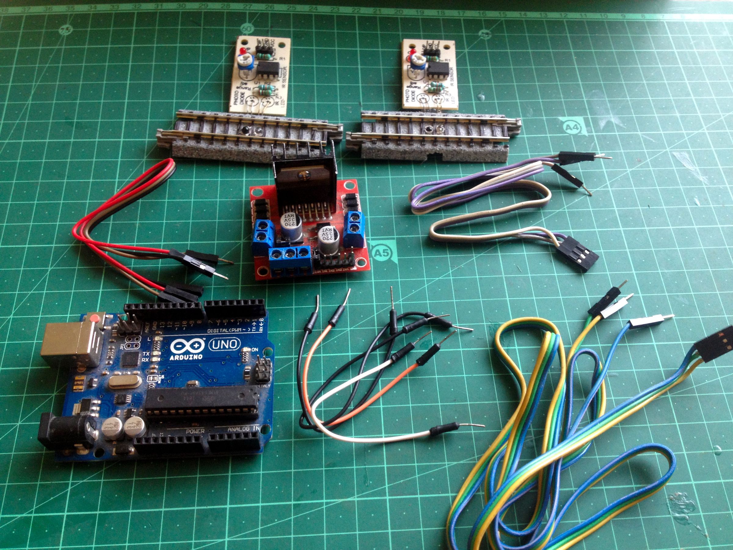 Simple Automated Point to Point Model Railroad : 10 Steps (with ...