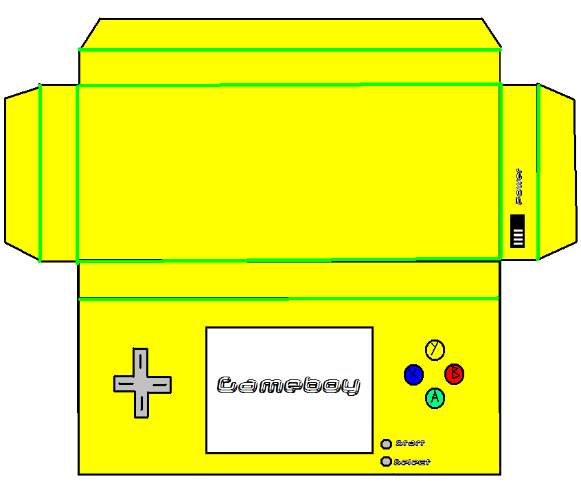 Make a Paper Gameboy : 4 Steps - Instructables
