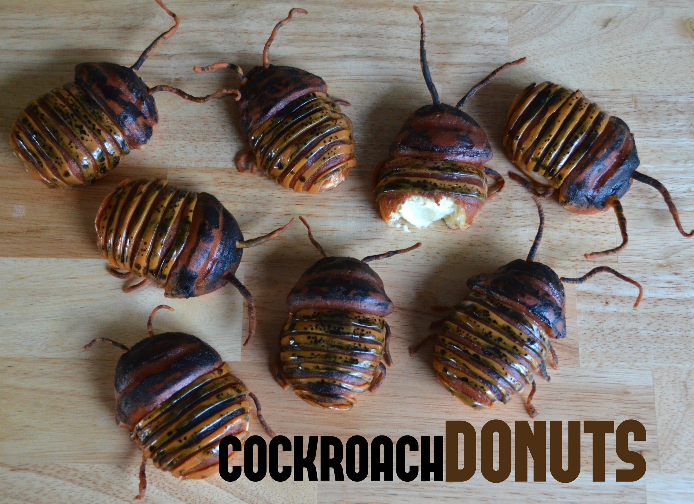 Cockroach Donuts (Boston Cream) : 9 Steps (with Pictures) - Instructables