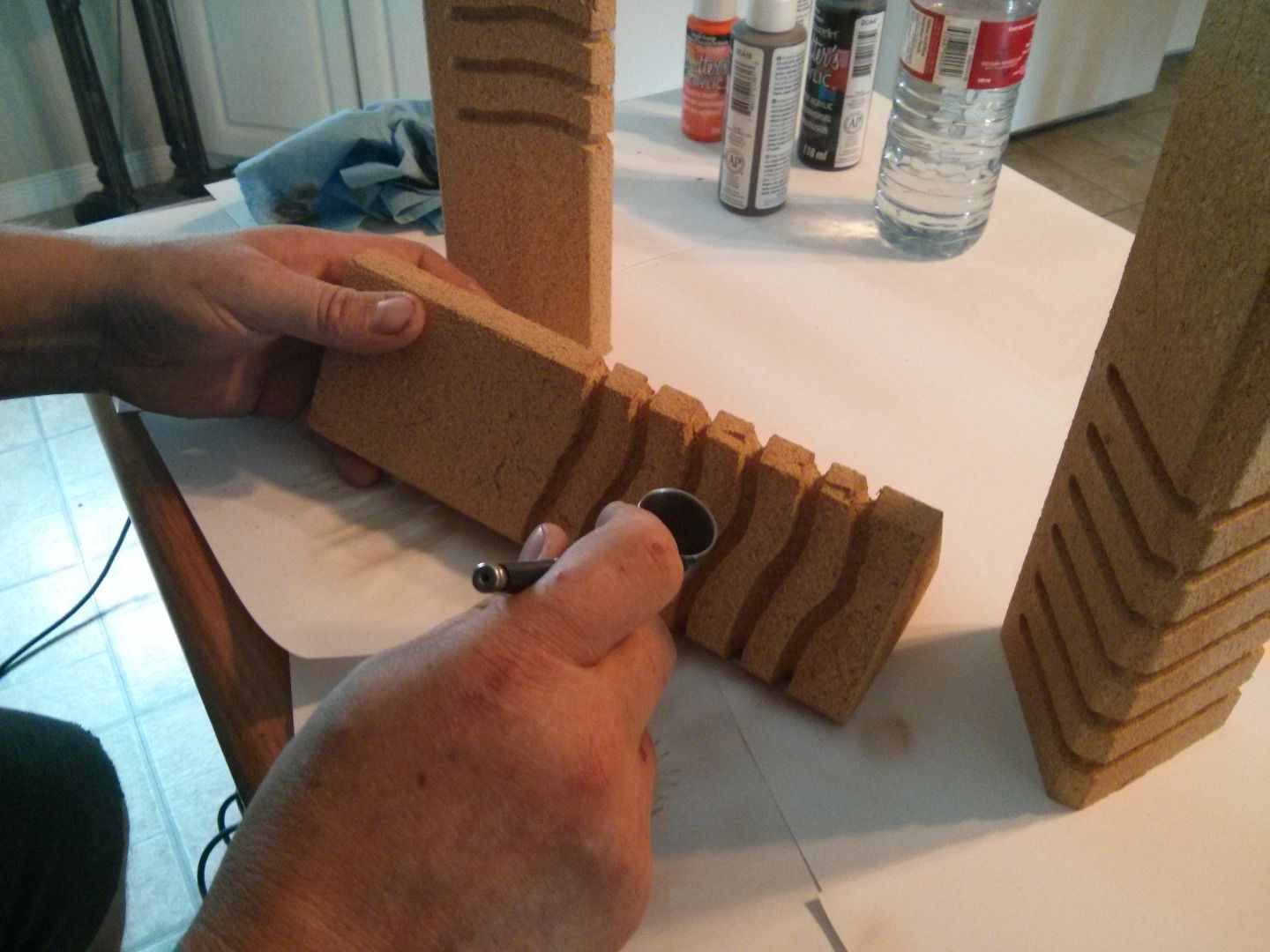 The Fifth Element Stones Pillar Candle Holders : 13 Steps (with ...