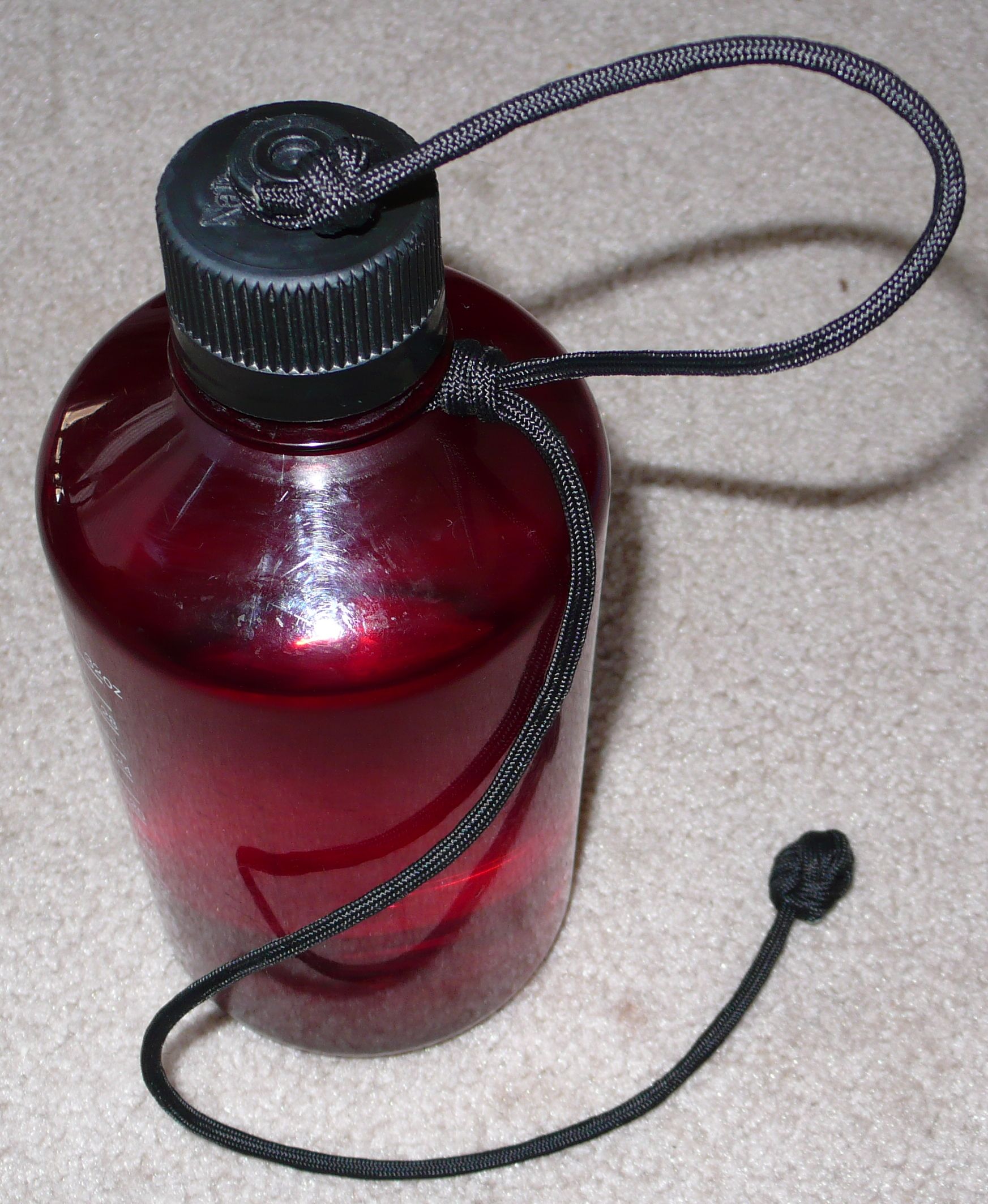 Nalgene Cap Paracord Fix : 12 Steps - Instructables