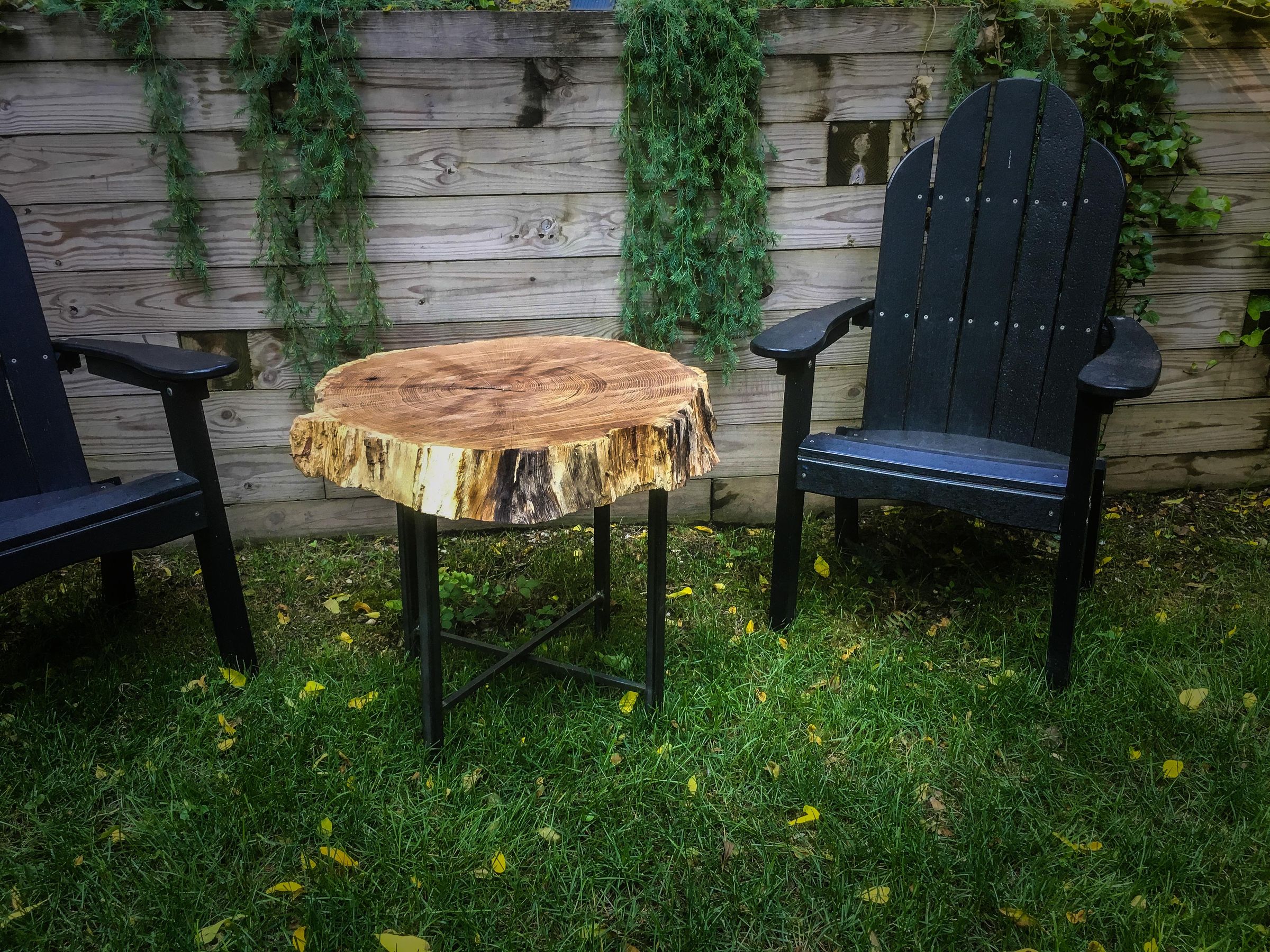 How To: Log Slice Side Table : 15 Steps (with Pictures) - Instructables