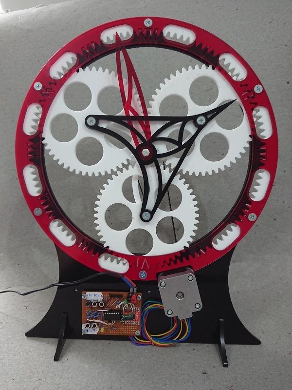 Planetary Gear Clock : 6 Steps (with Pictures) - Instructables