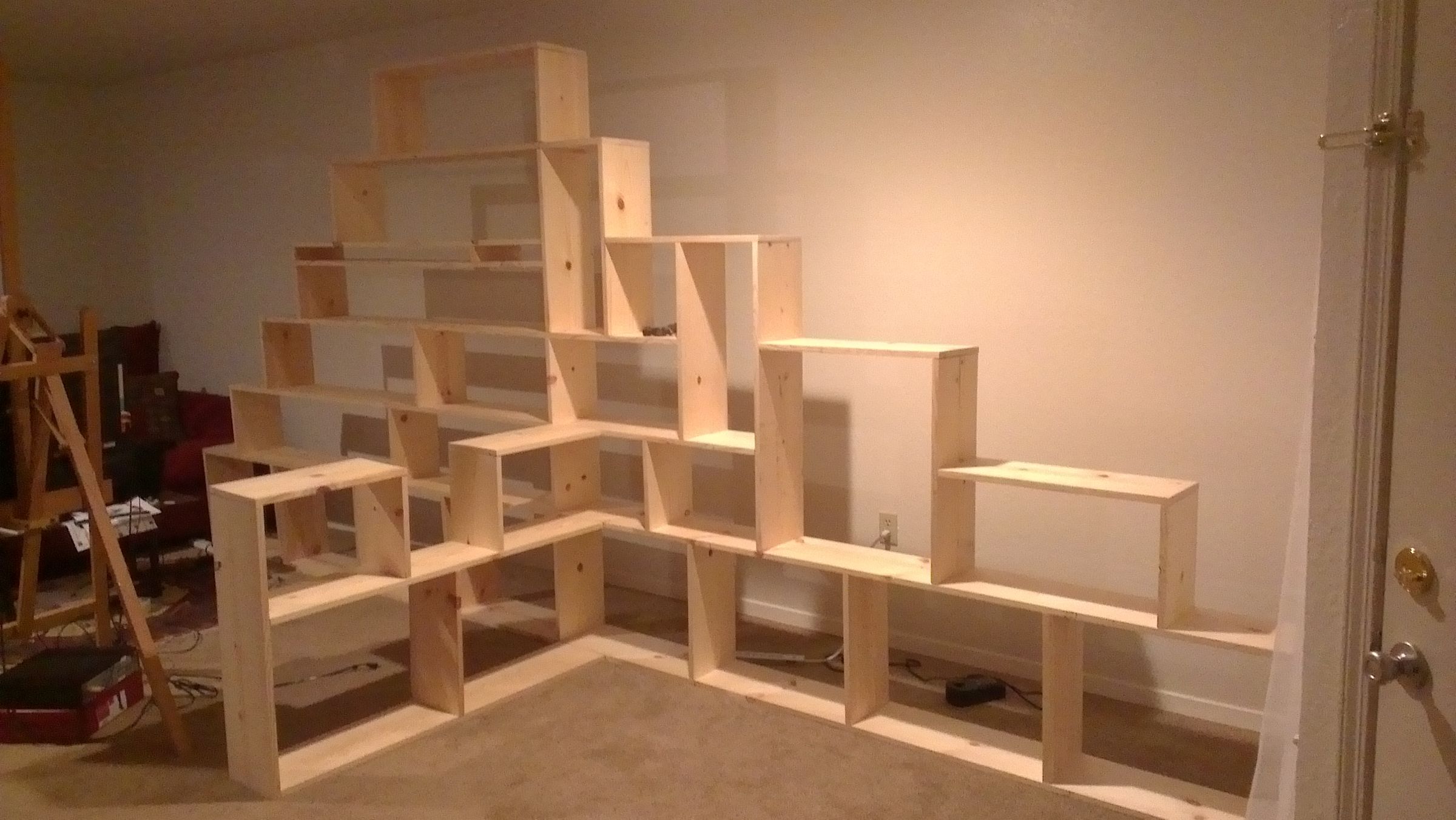 How to Make a Bookshelf Mountain! : 11 Steps (with Pictures ...